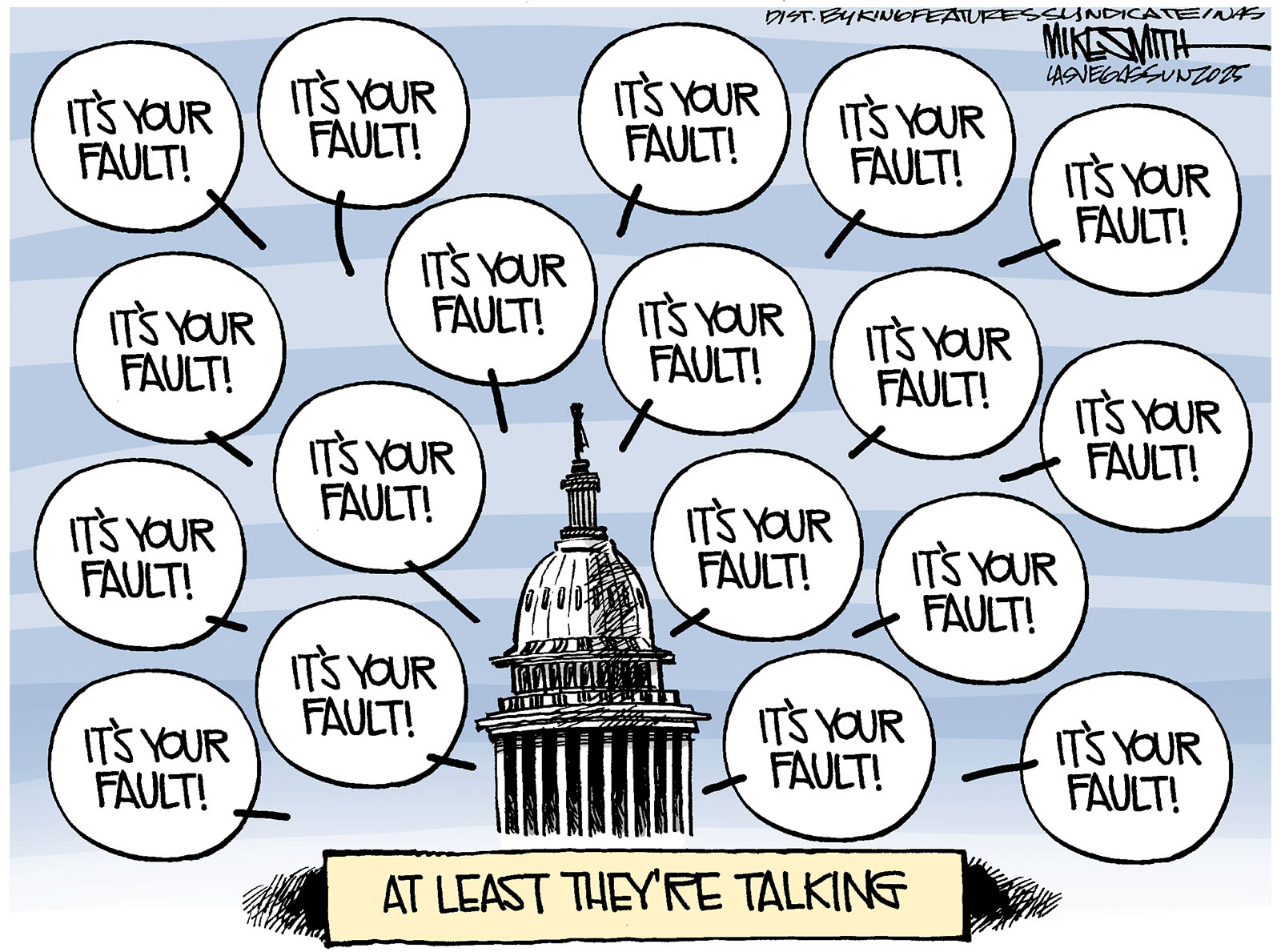 Opinion cartoon: Squawking points