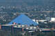 The California college campus that went all in on a giant blue pyramid