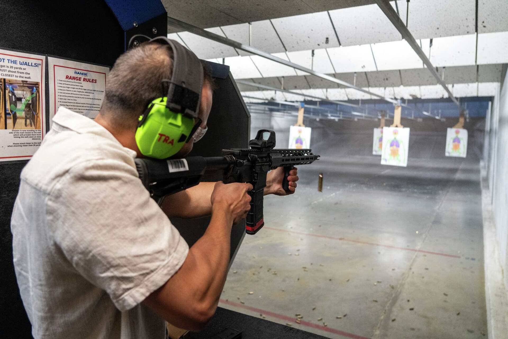 Austin gun range frequented by Joe Rogan duels over foreclosure