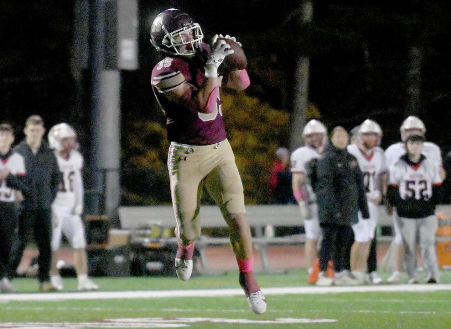 Killingly football routs Masuk in a battle between ECC and SWC teams