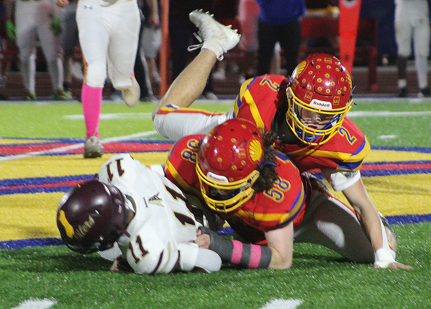 Roxana routs East Alton-Wood River 55-0 in Refinery Bowl