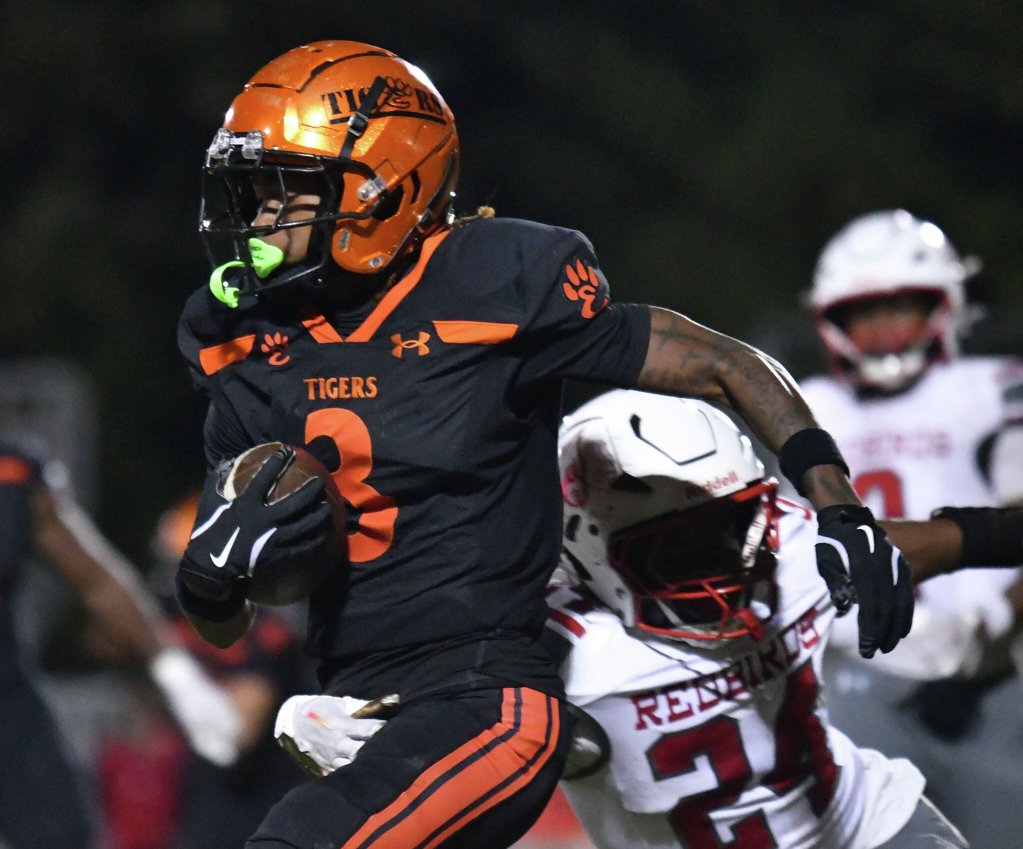 Edwardsville High School hosts Alton High School in IHSA football