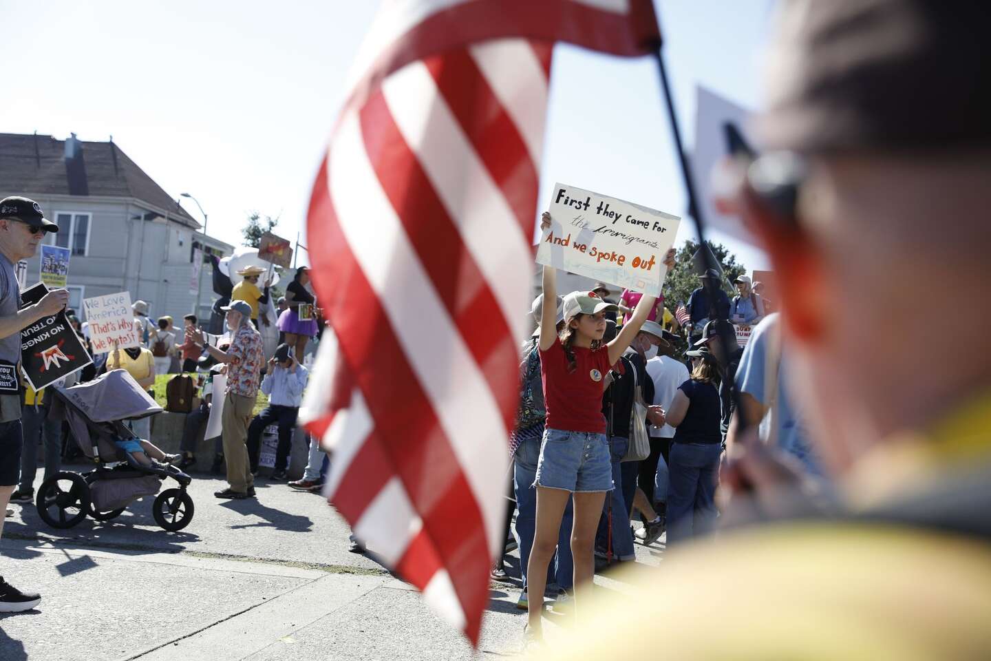 No Kings protests: SF march tops June’s as thousands rally in Bay Area