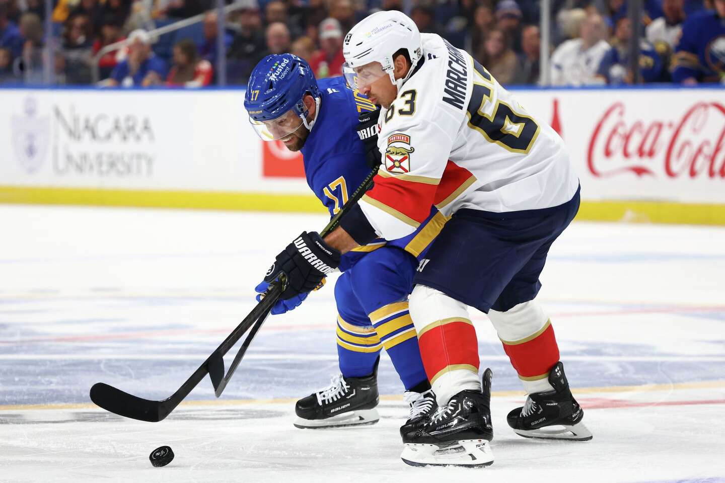 Doan scores 2 goals and Lyon makes 32 saves as the Sabres beat the ...