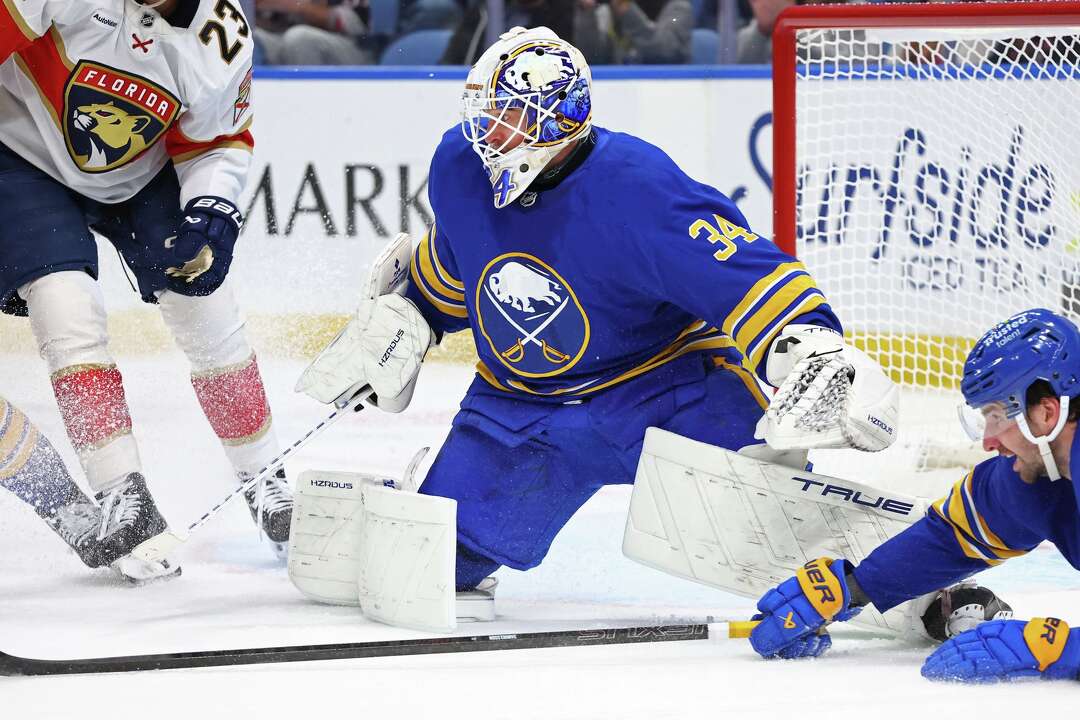Doan scores 2 goals and Lyon makes 32 saves as the Sabres beat the ...