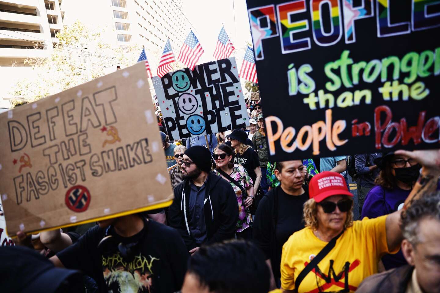 No Kings protests: SF march tops June’s as thousands rally in Bay Area