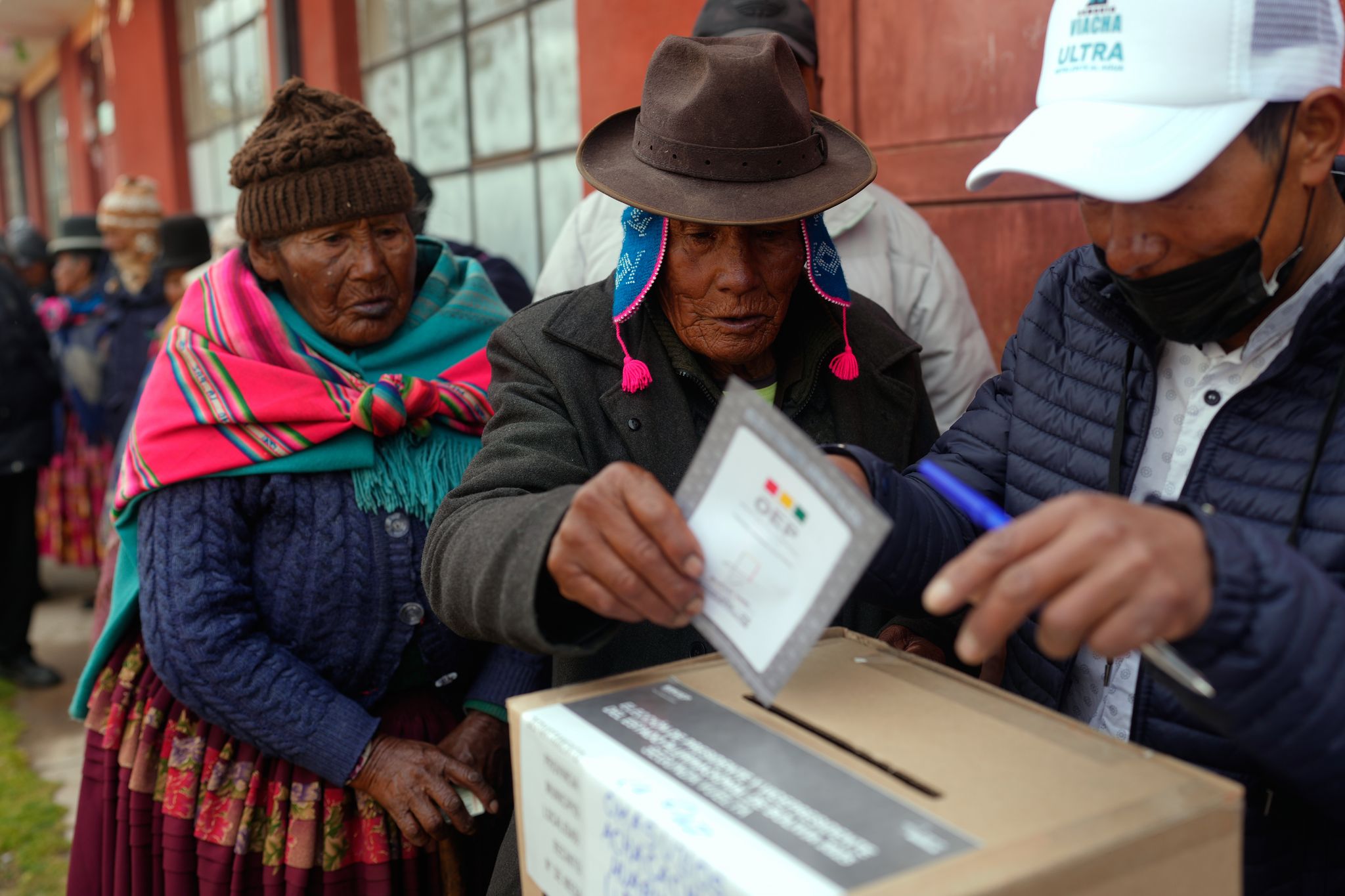 Bolivians vote for change after 20 years of one-party rule, in photos