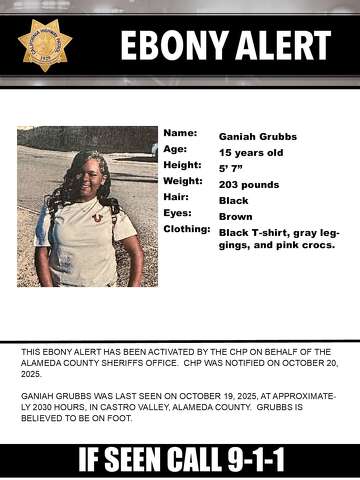 Regional: Chp Issues Ebony Alert For 15-Year-Old Girl Last Seen In ...