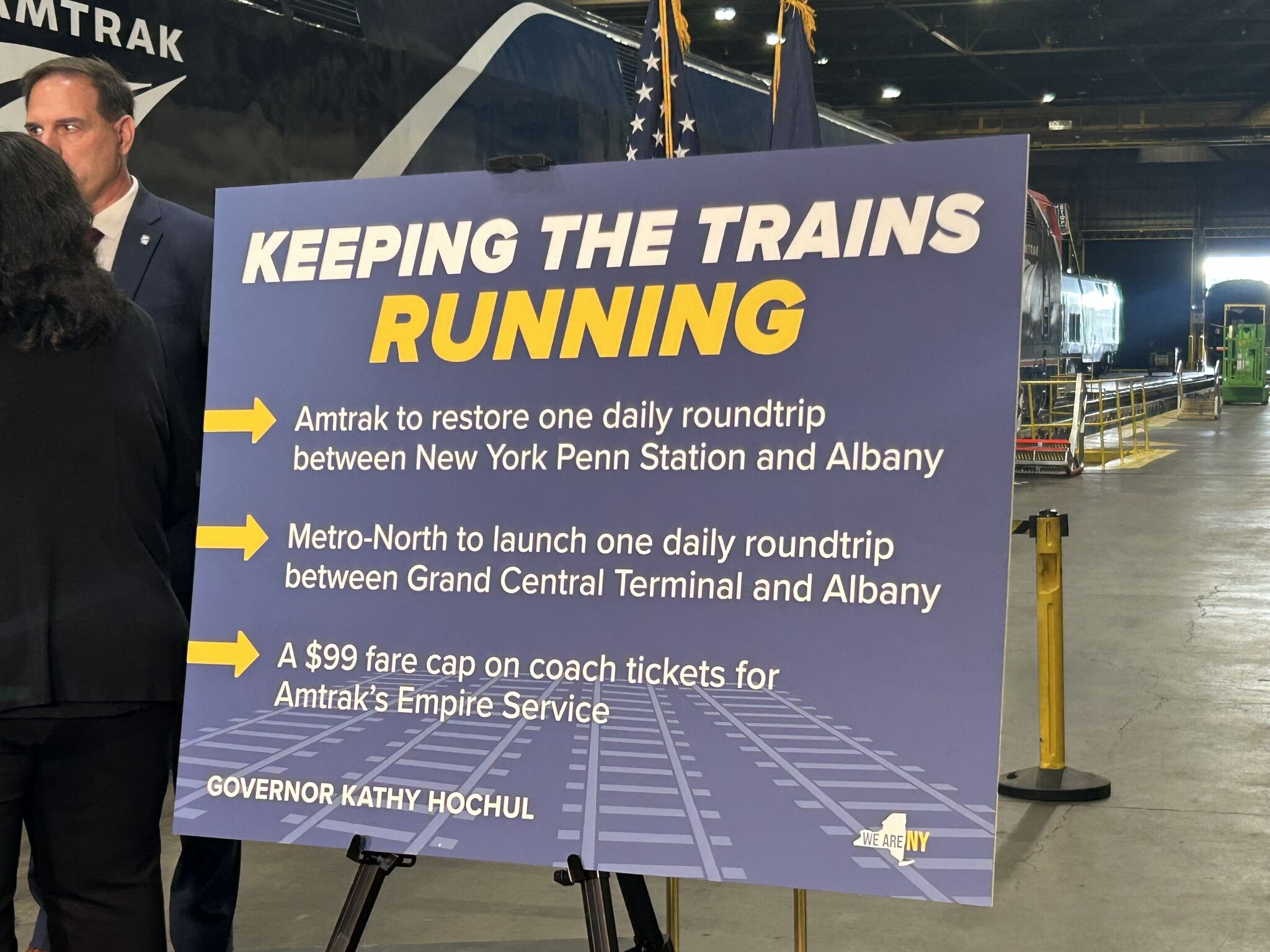 Amtrak restoring Albany-NYC train schedule that had been cut back