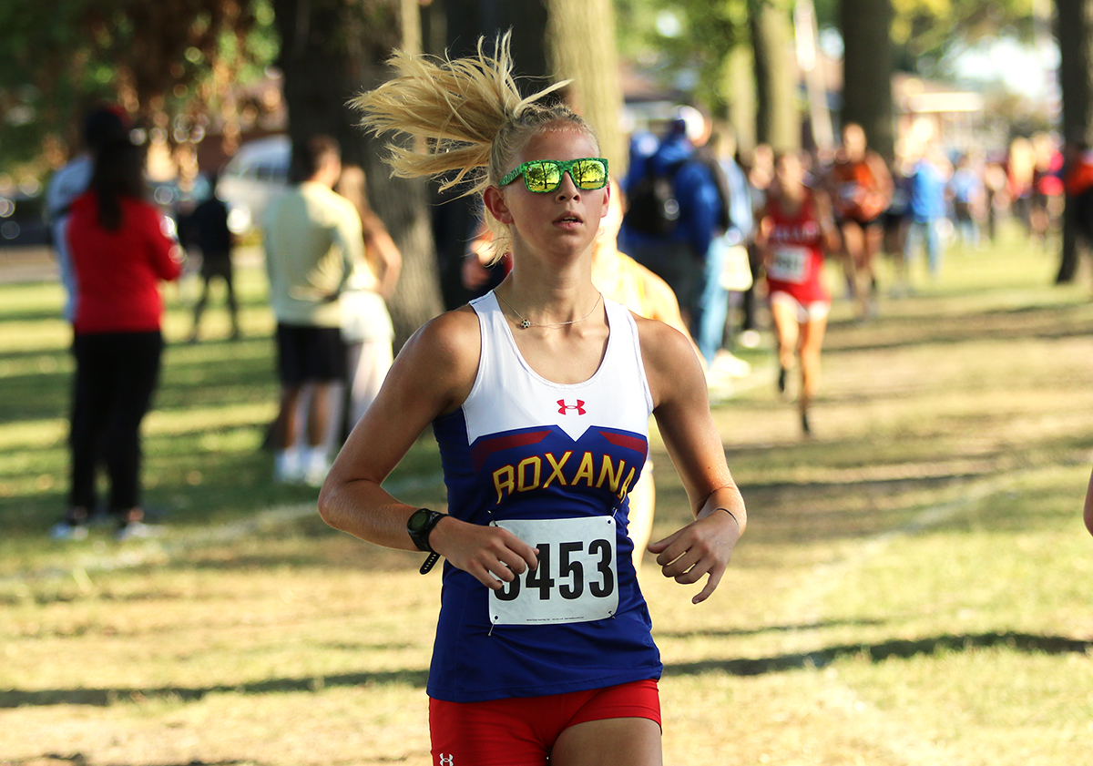 Roxana cross country leaves Cahokia with championship double