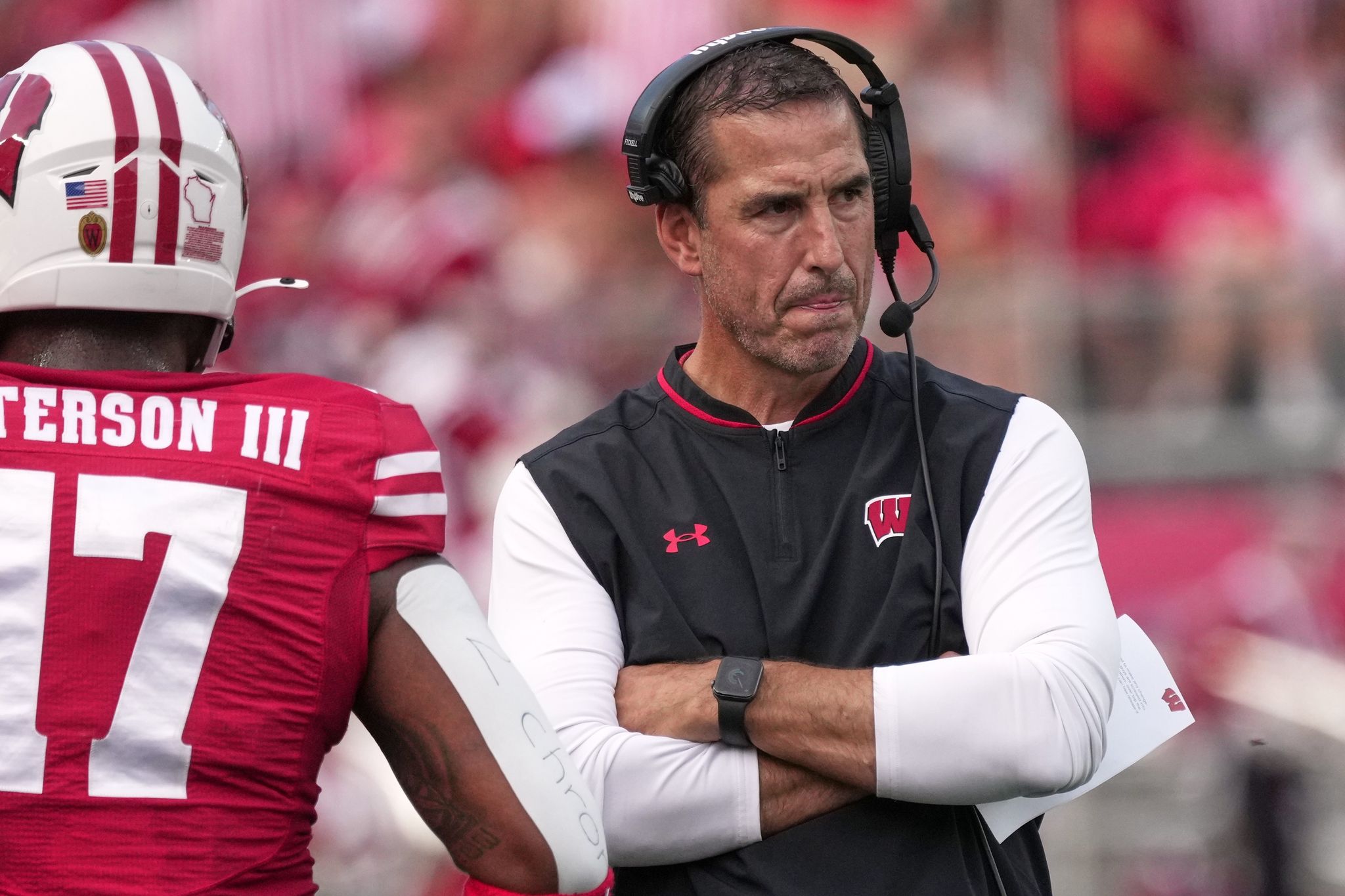 Luke Fickell will remain Wisconsin's coach 'beyond this season,' AD ...