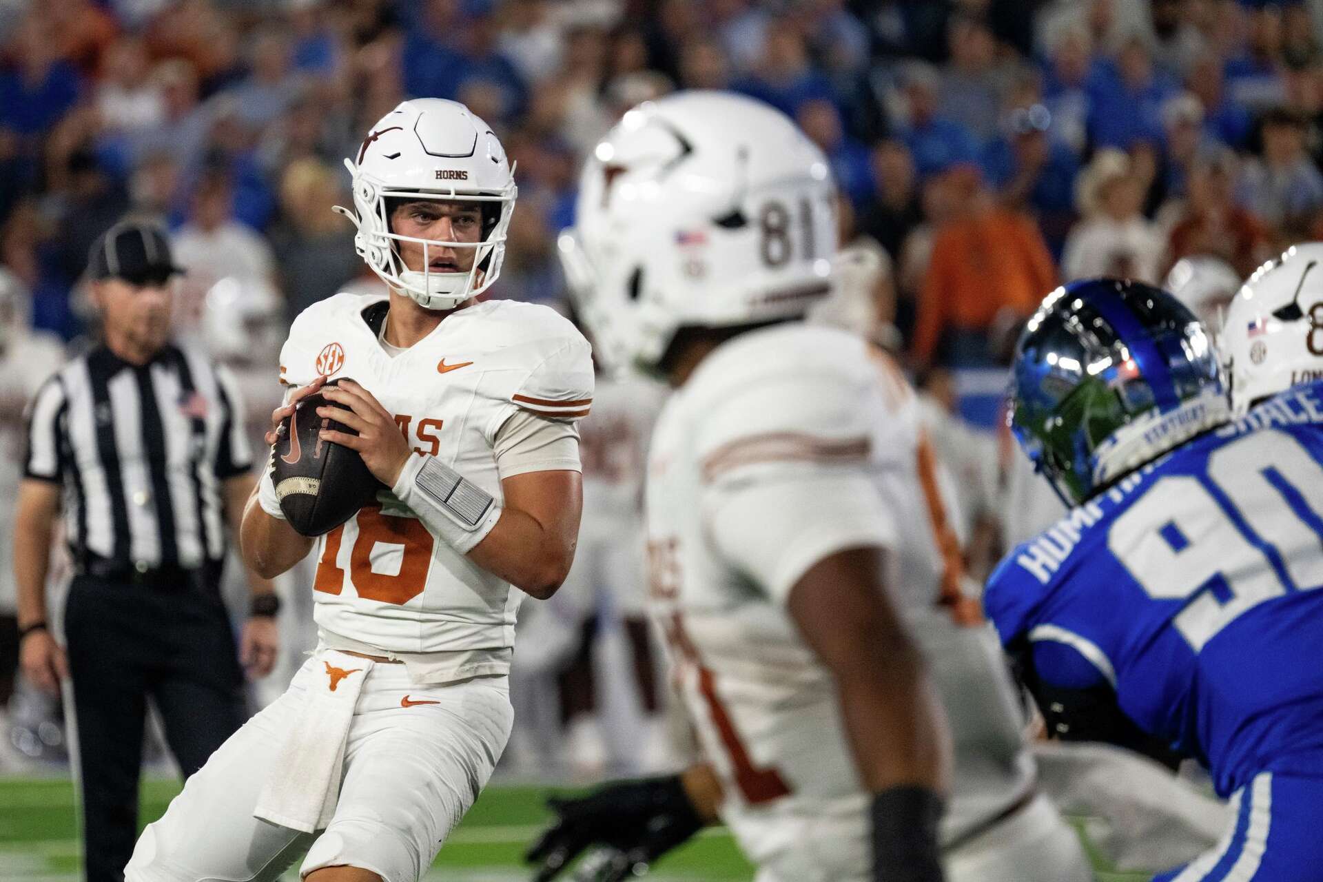 Texas football: Arch Manning, Michael Taaffe return to practice