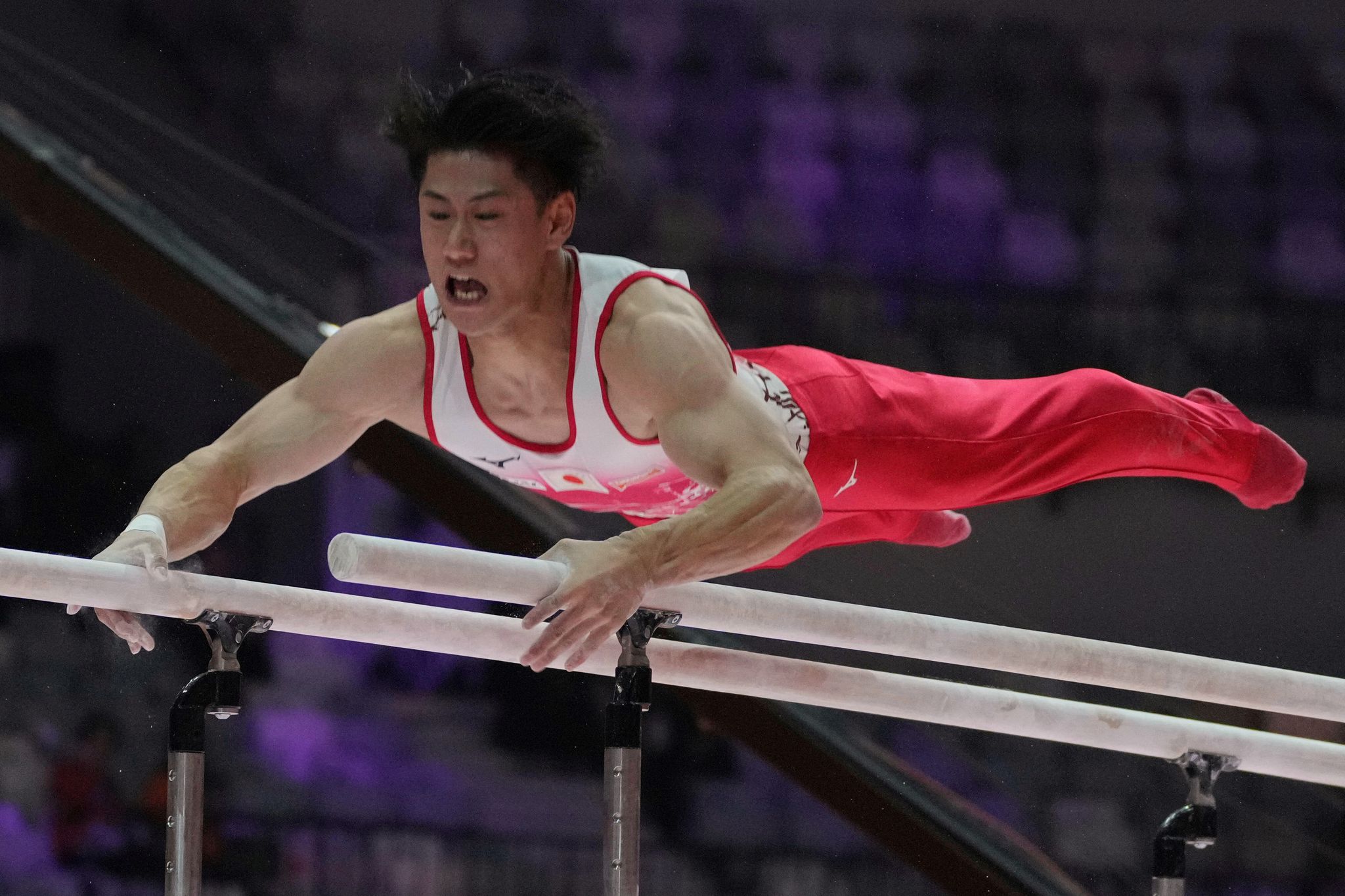 Two-time champ Daiki Hashimoto of Japan tops all-around qualifying at ...