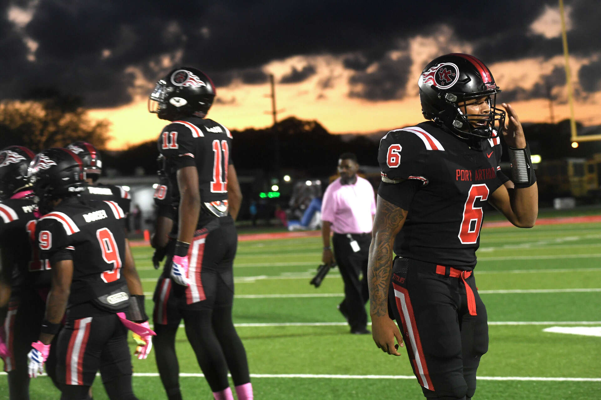 Port Arthur Memorial Titans cruise to playoff win over Galena Park
