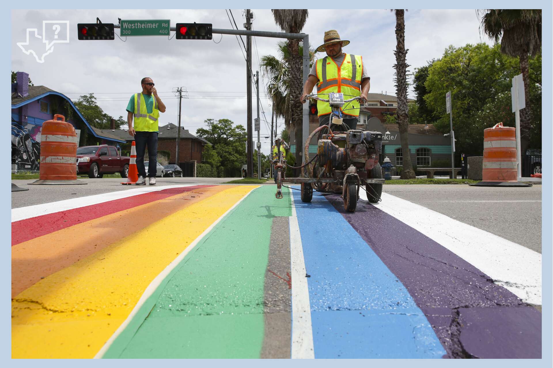 What Houston’s rainbow Pride crosswalk once stood for