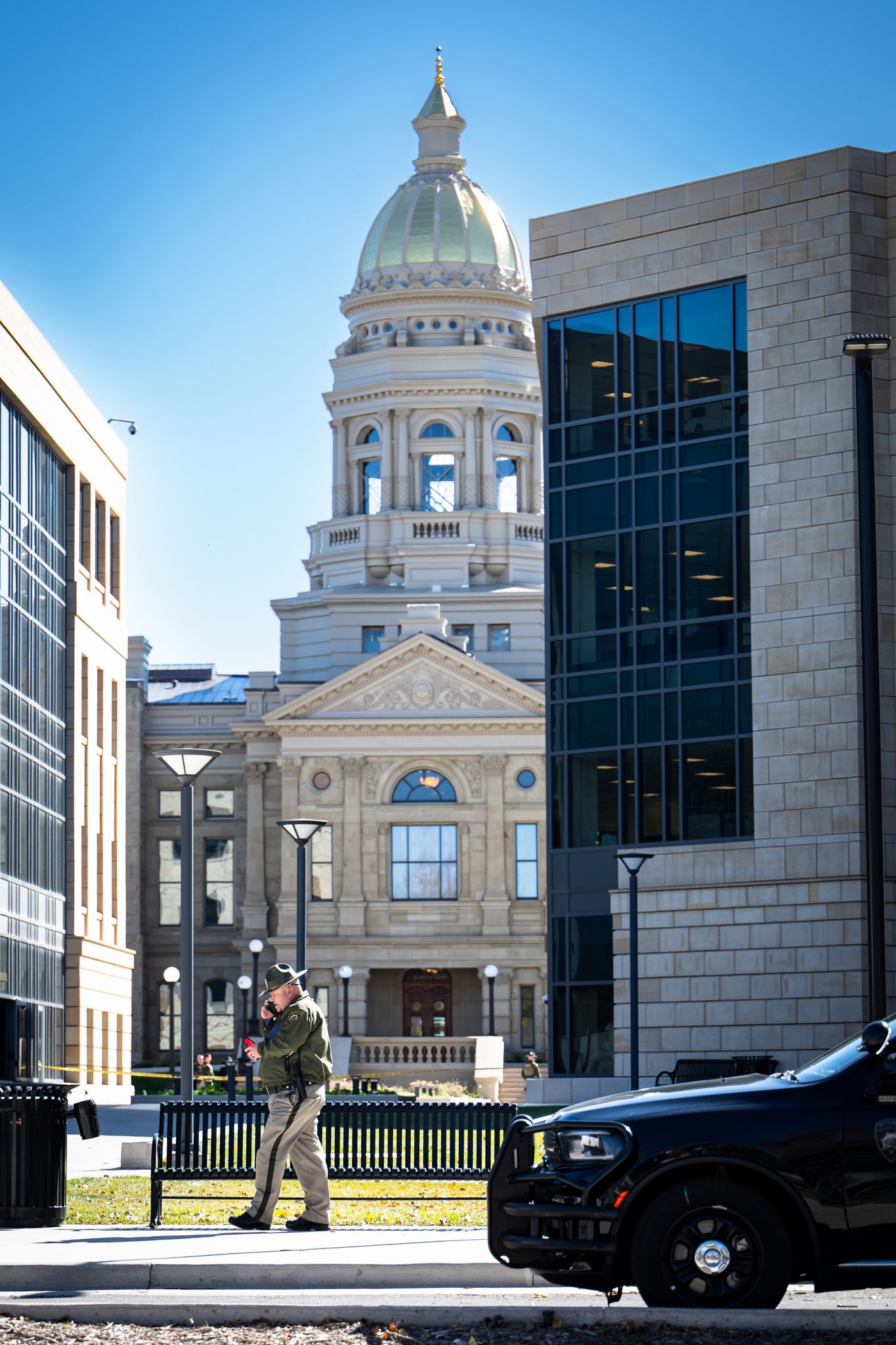Suspected explosive device prompts Wyoming Capitol evacuation