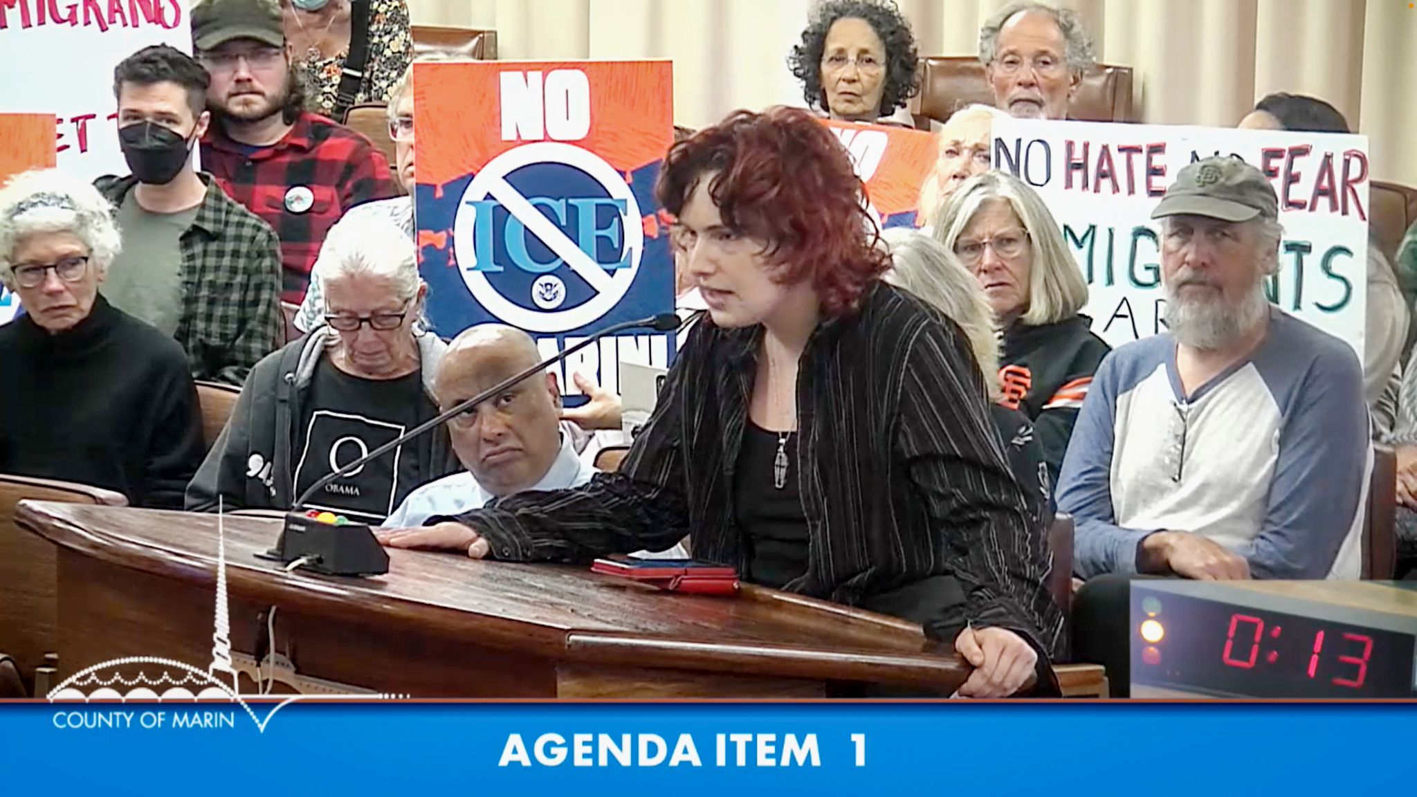 Marin Co.: Protesters Ask Board Of Supervisors To Reject Immigrant Law ...