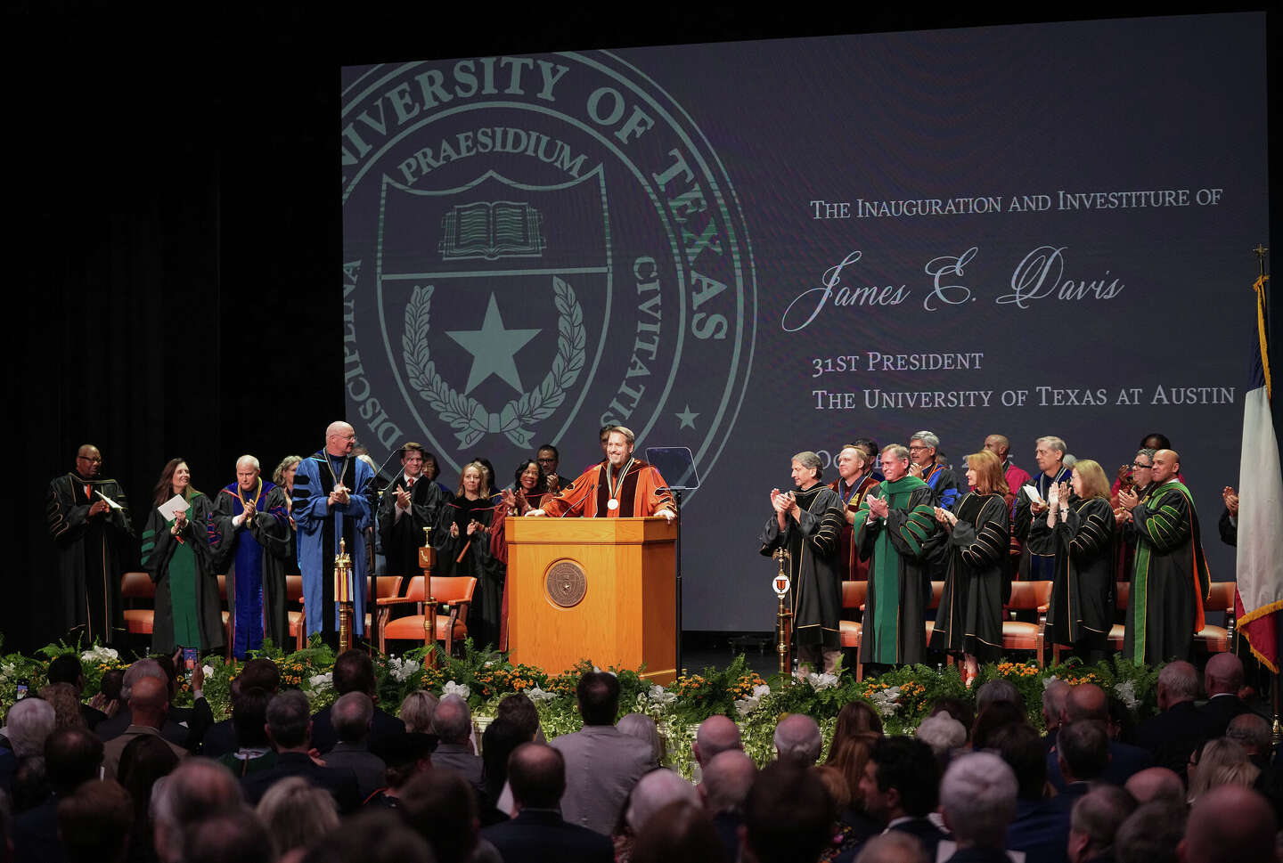 UT's new president Jim Davis unveils balanced vision for flagship