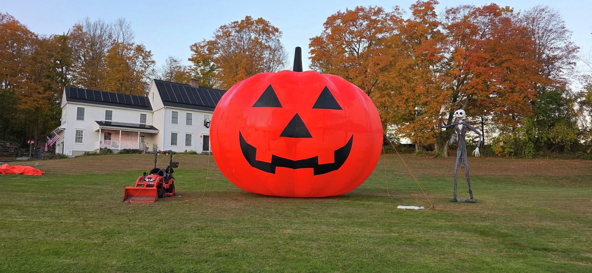 After 30-foot inflatable pops, 'Great Tolland Pumpkin' returns to CT