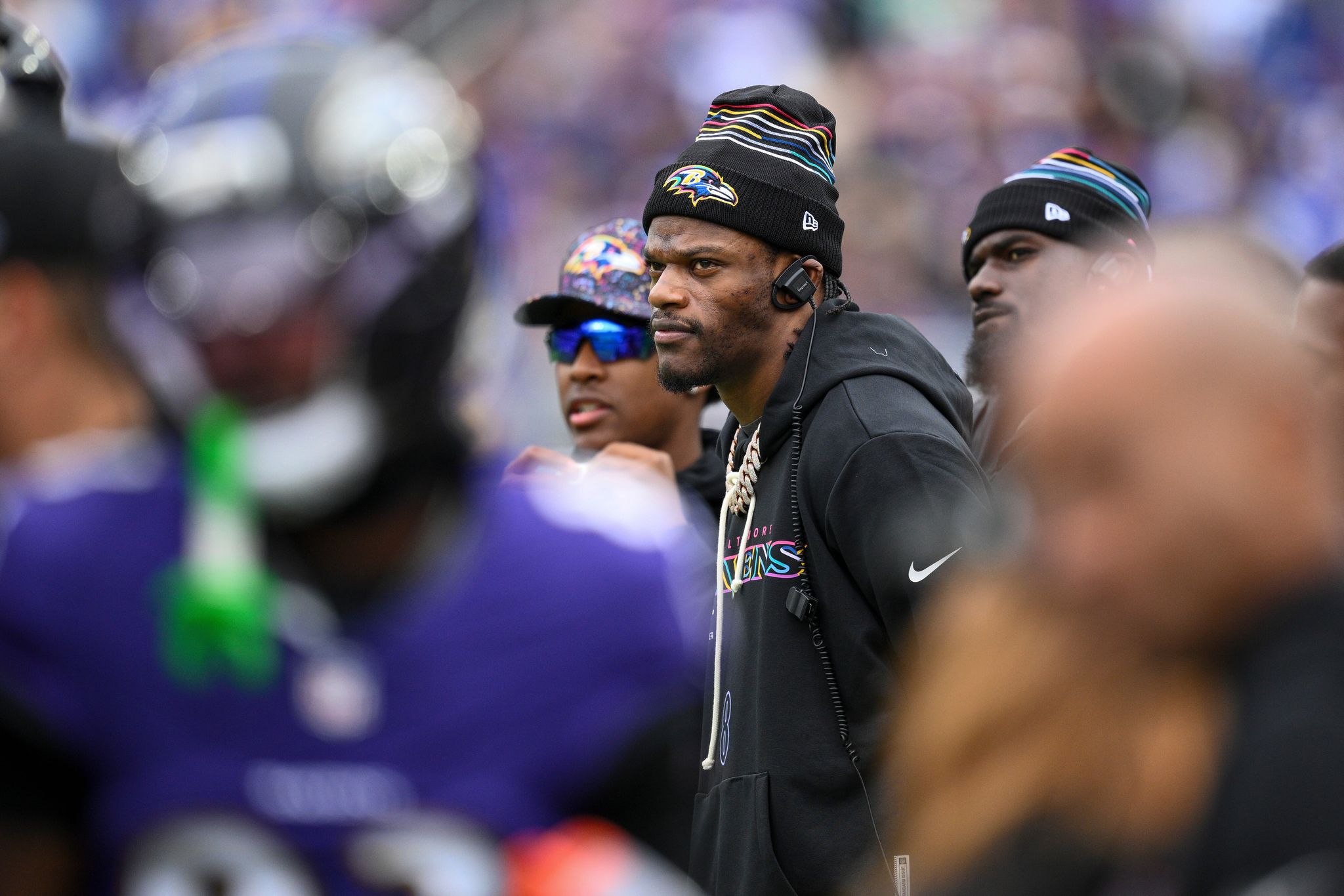 Ravens rule out Lamar Jackson (hamstring) for Sunday; 2-time MVP will ...