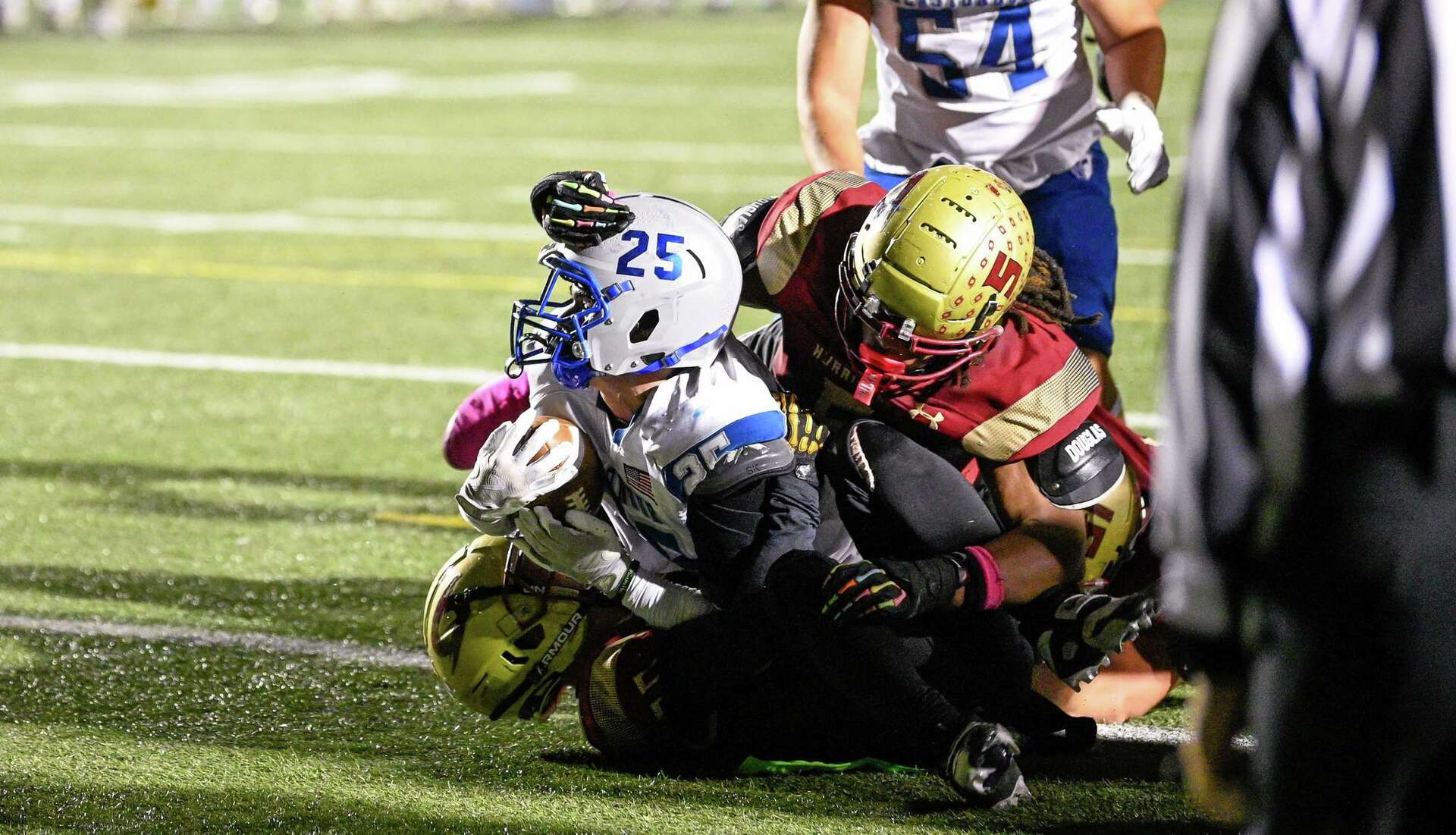 New Britain beats Glastonbury in CIAC Class LL football OT thriller