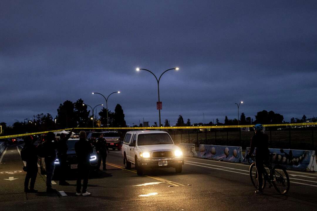 Shots fired at U-Haul driver outside Coast Guard base near Oakland