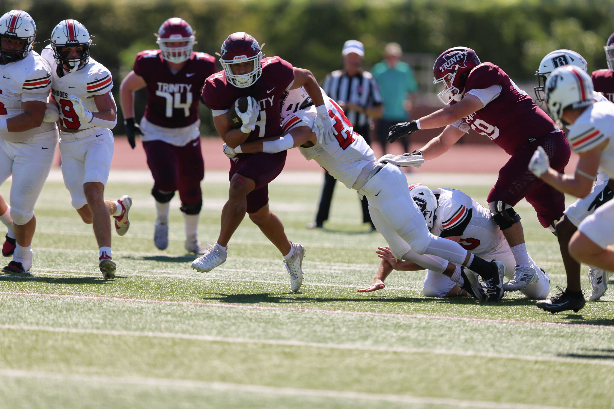 Trinity football pushing for fifth consecutive playoff berth