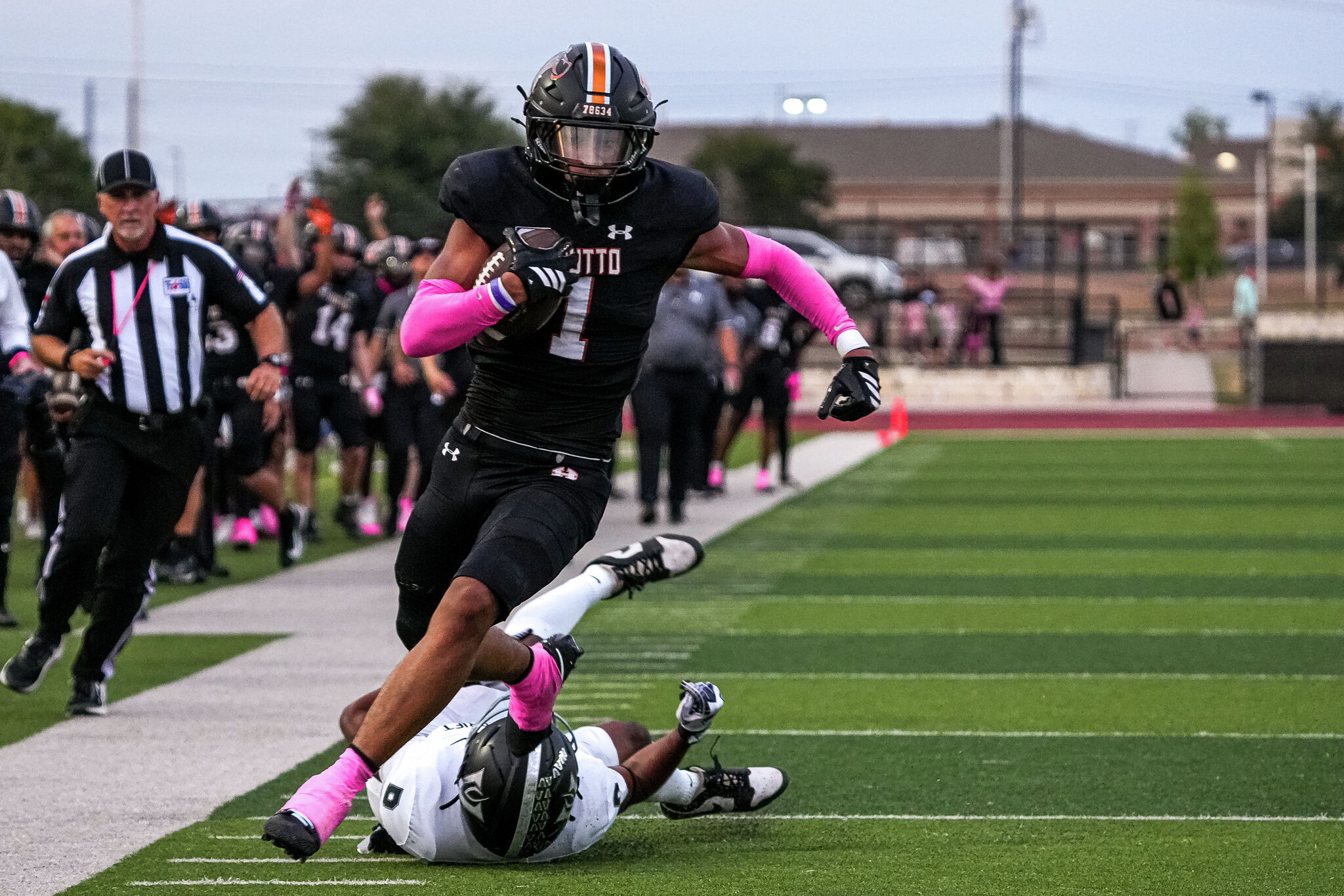 High school football: Hutto's Jaiden Fields named player of the week