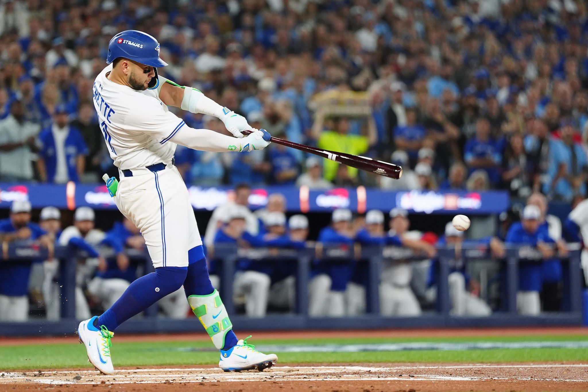 Blue Jays infielder Bo Bichette not in starting lineup for Game 2 of ...