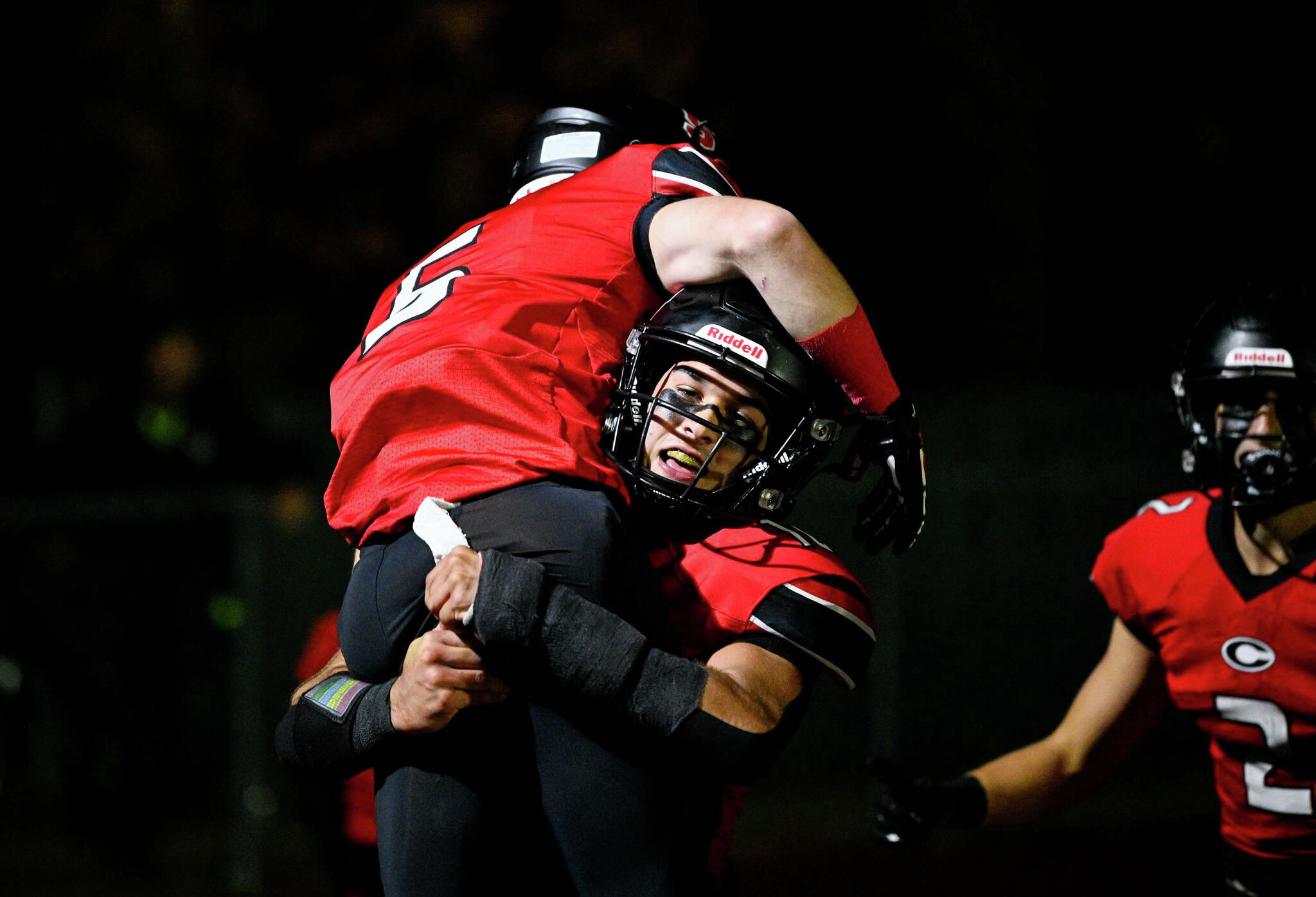 Cheshire football runs over West Haven behind dominant line play