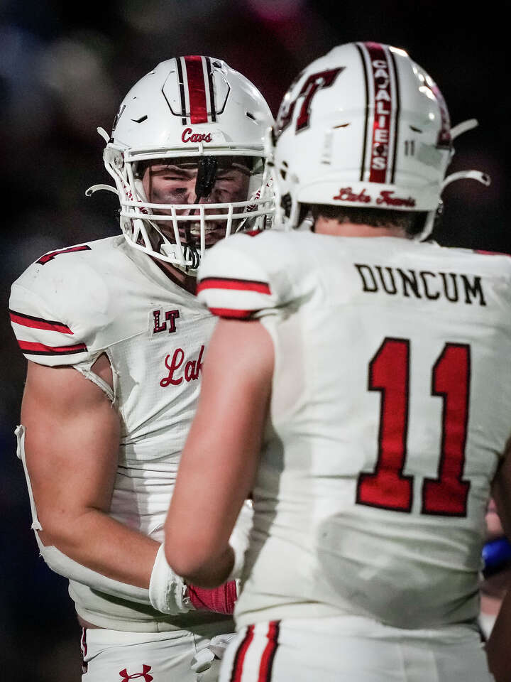High school football: Lake Travis' Carter Buck, Ben Duncum 2 of a kind