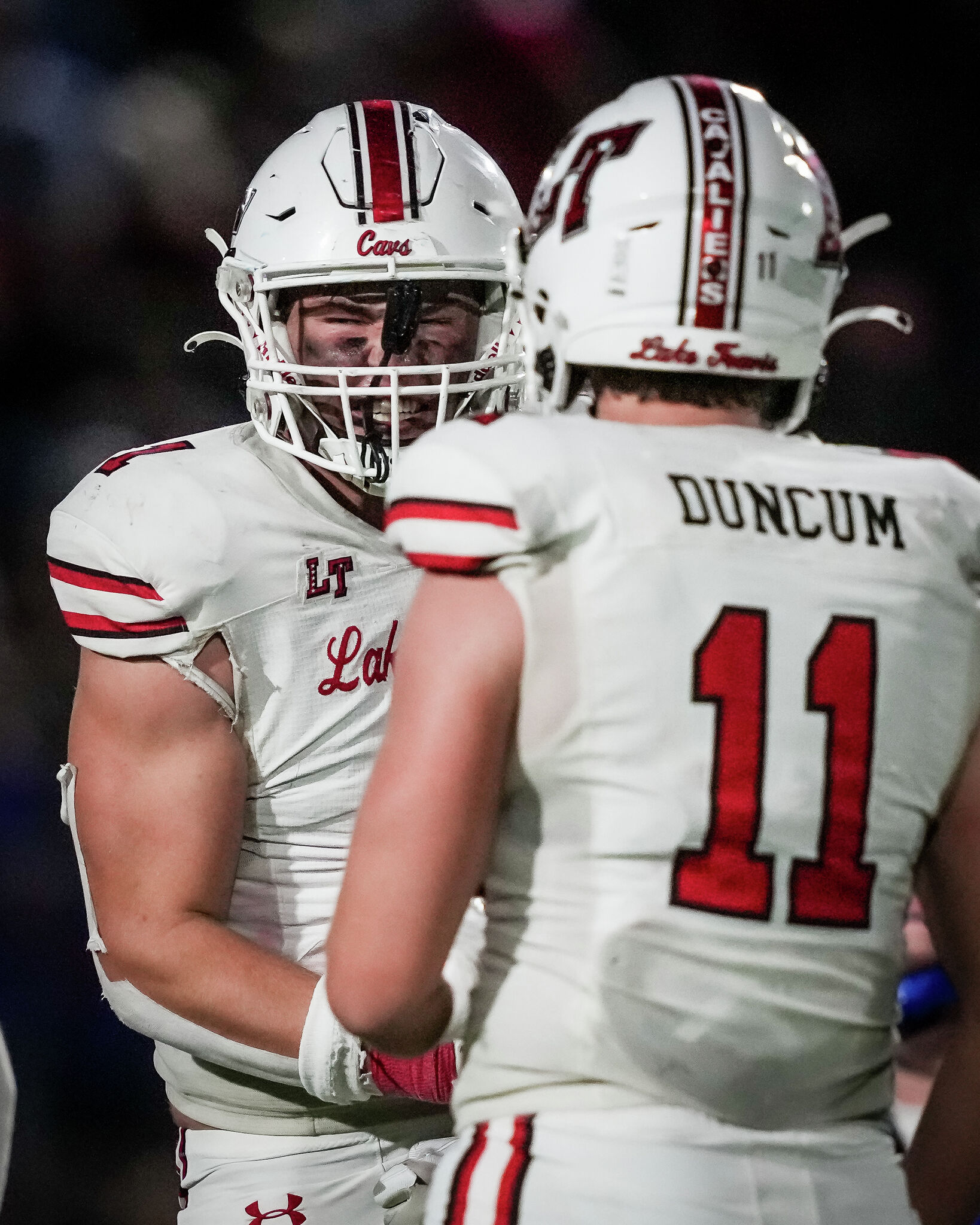 High school football: Lake Travis' Carter Buck, Ben Duncum 2 of a kind