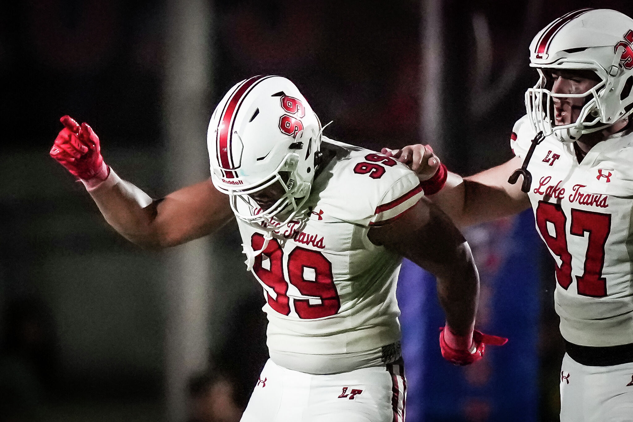 High school football playoffs: Lake Travis vs San Antonio Johnson