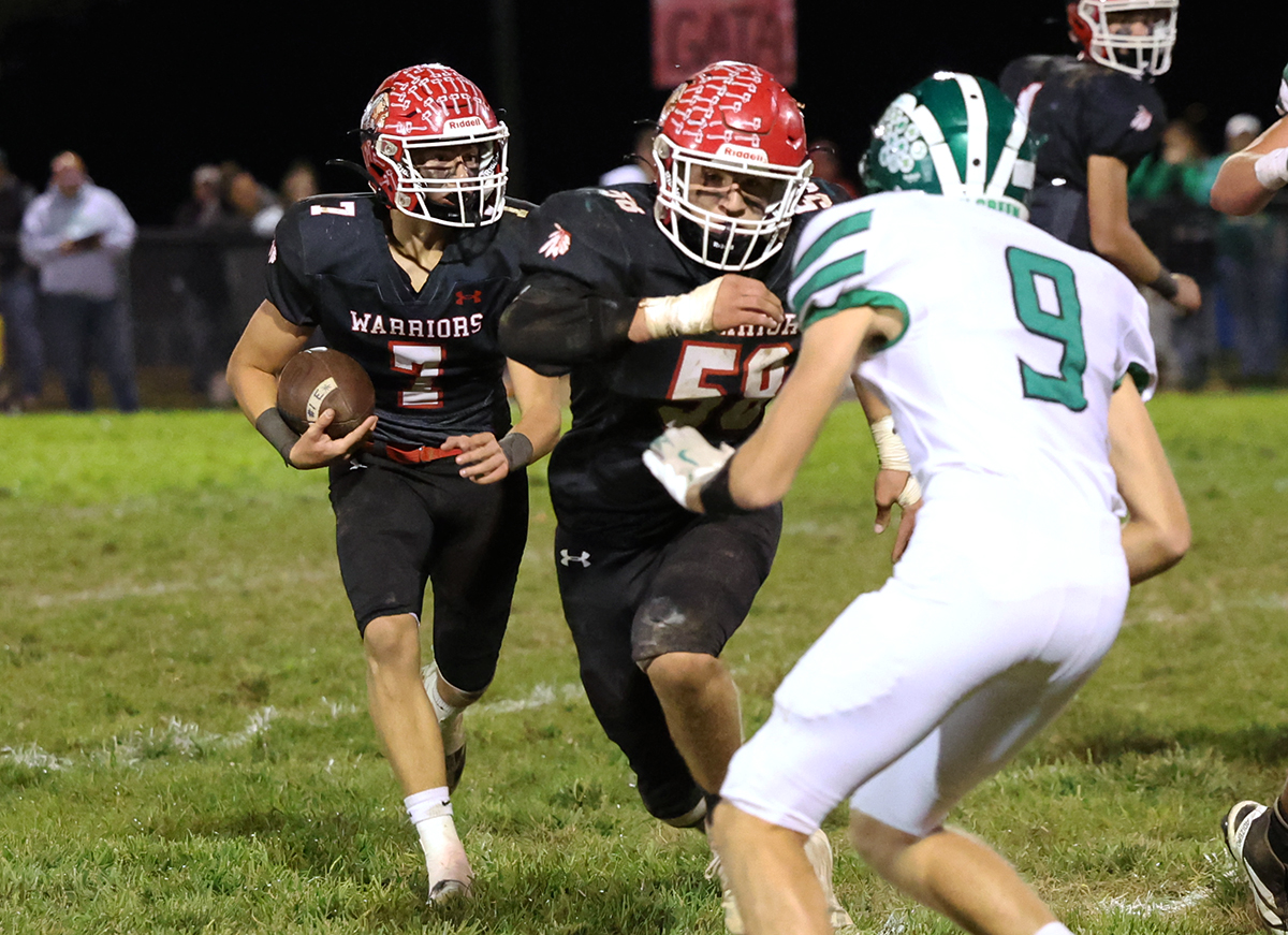 On a perfect night, Calhoun football goes 9-0 by beating Brown County
