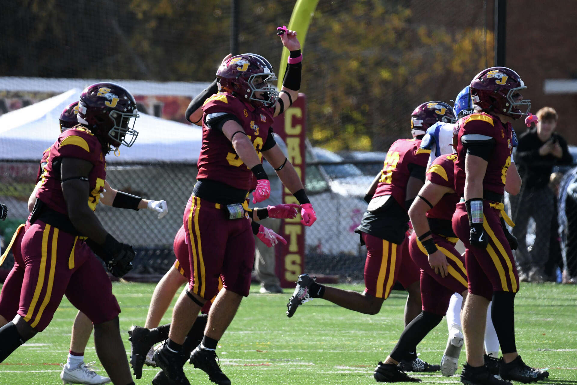 St. Joseph football shuts down Darien with defensive effort