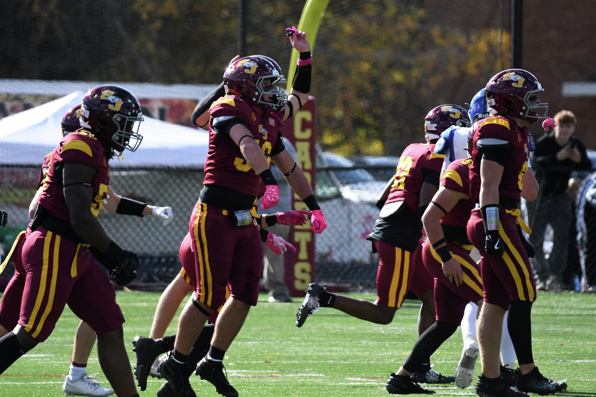 St. Joseph football shuts down Darien with defensive effort