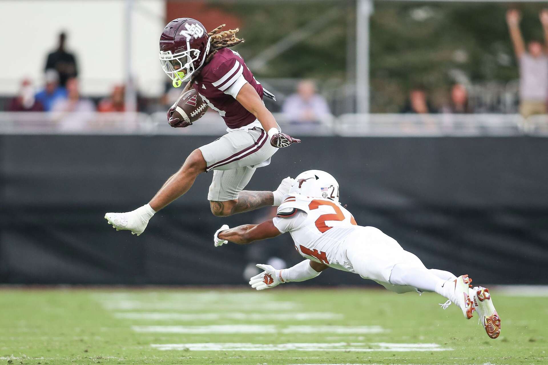 No. 22 Texas football rallies to stun Mississippi State in overtime