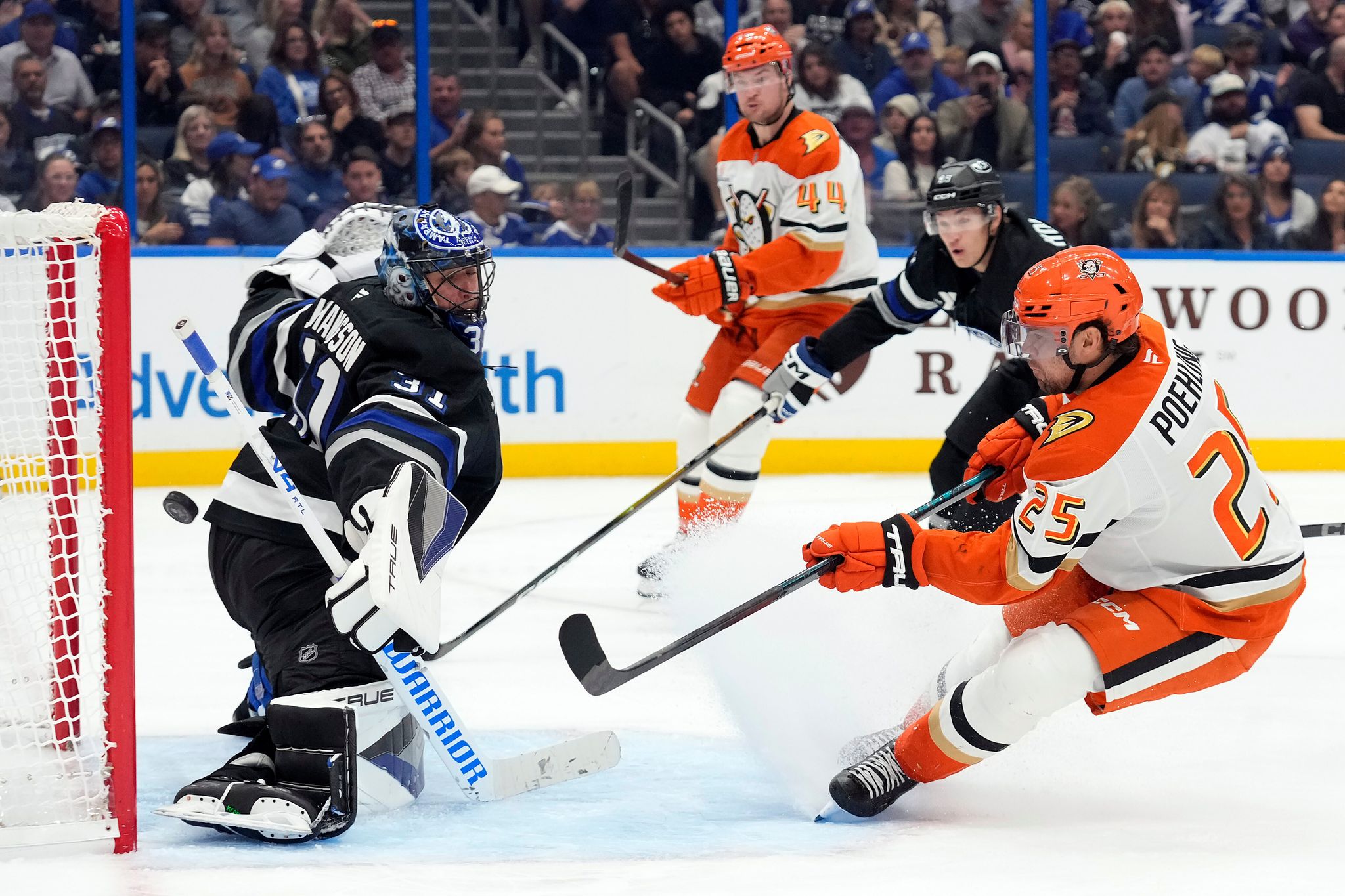 Guentzel, Cirelli each score 2 as Lightning beat Ducks 4-3 to snap four ...