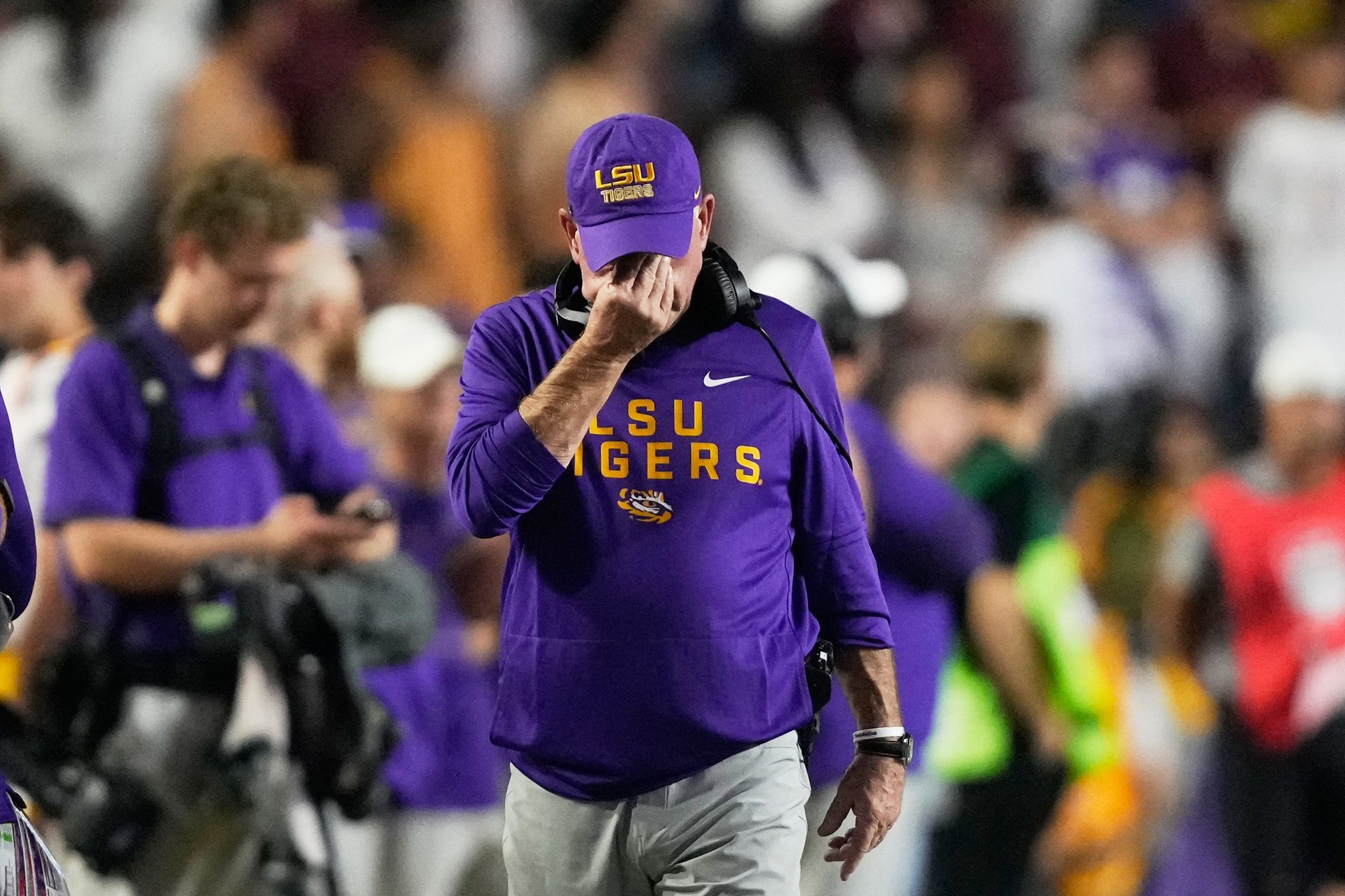LSU fired its football coach and lost its athletic director in a week ...