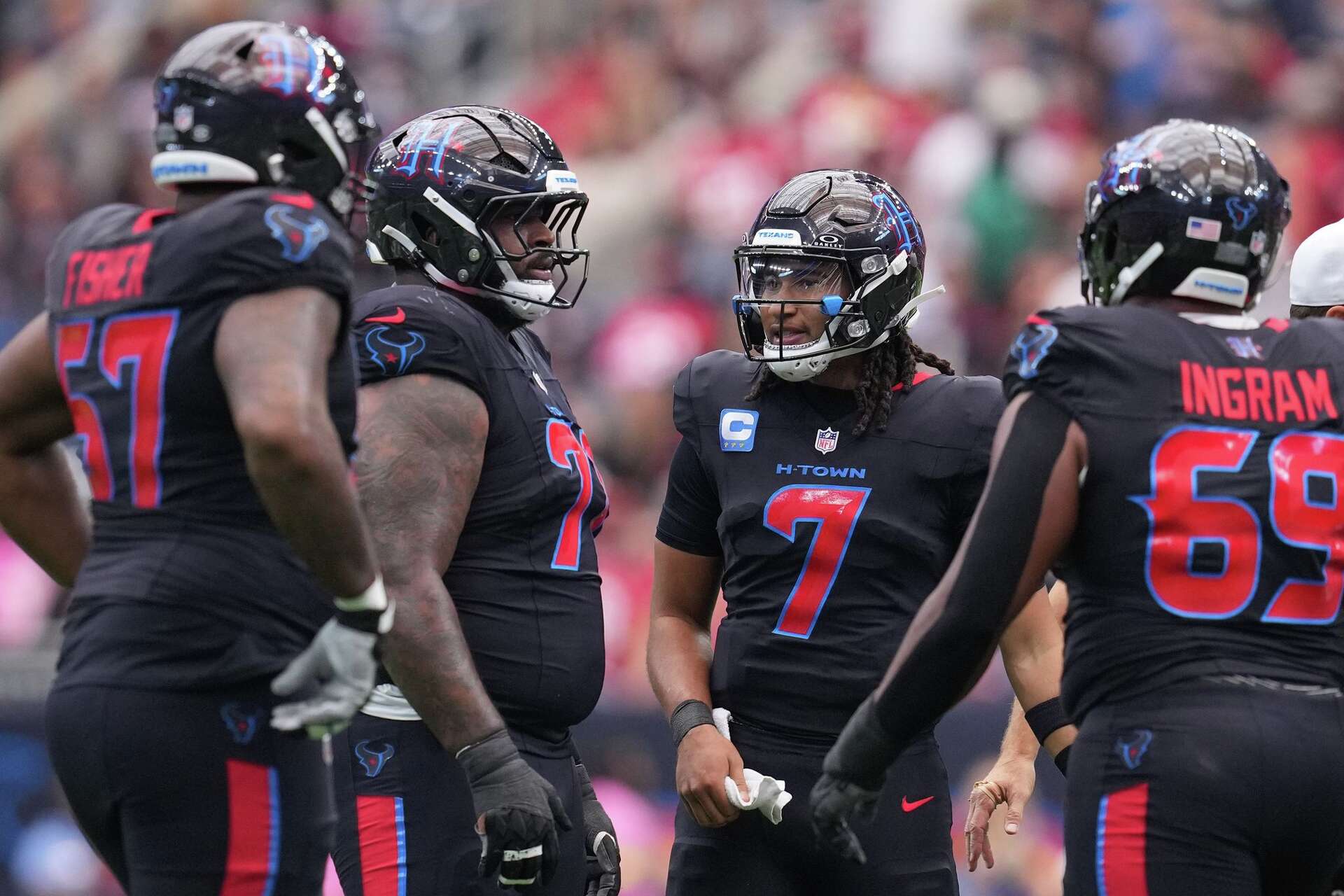 Houston Texans: Blake Fisher and jumbo set helping offense