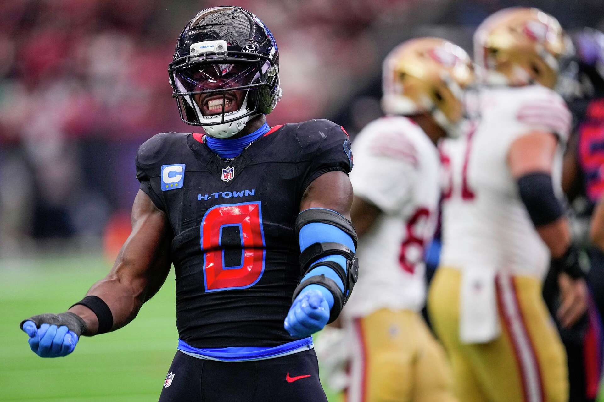 Houston Texans' 2025 Walter Payton Man of the Year: Azeez Al-Shaair