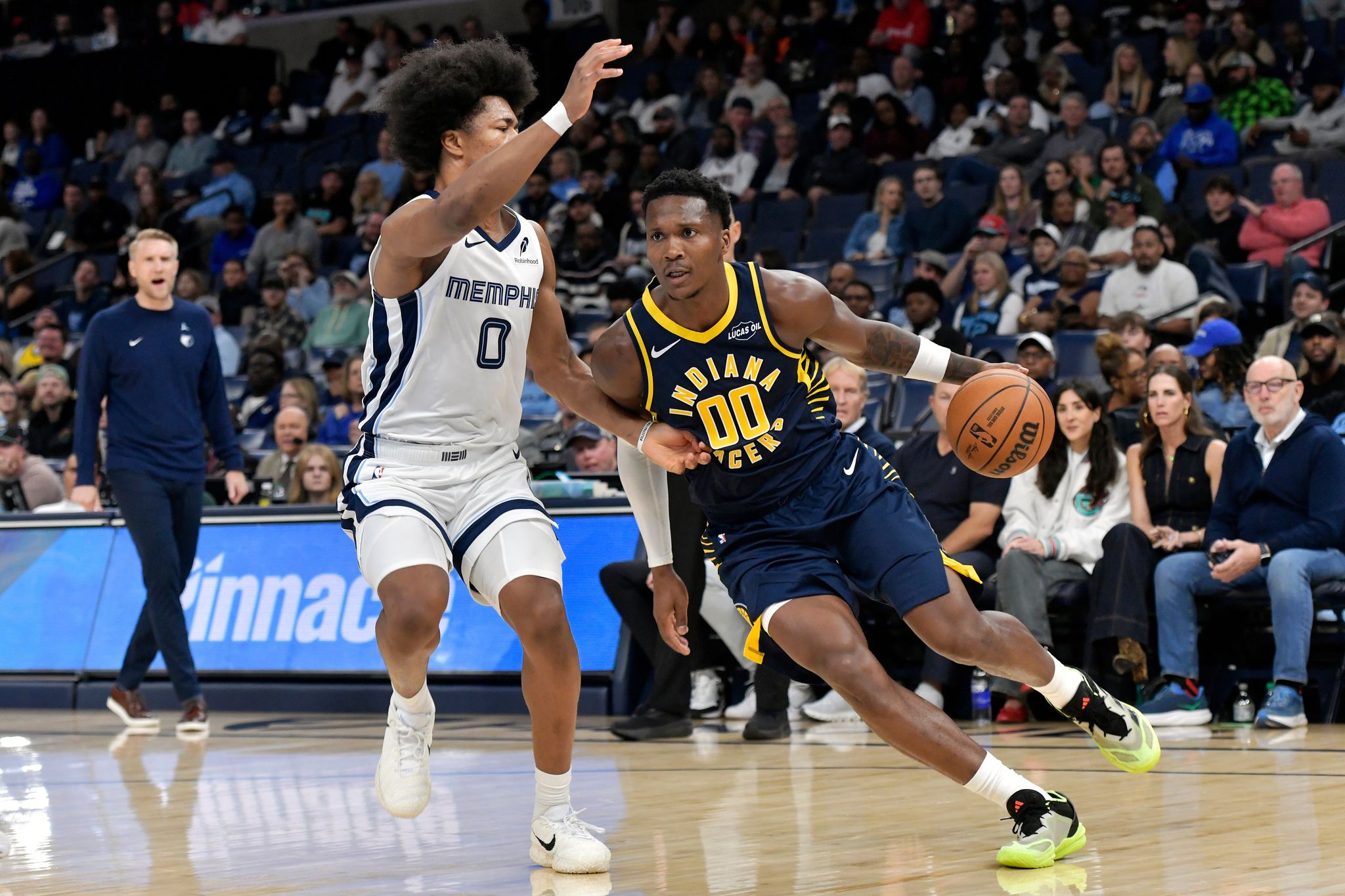 Pacers sideline Mathurin with toe sprain, play Timberwolves with 7 ...