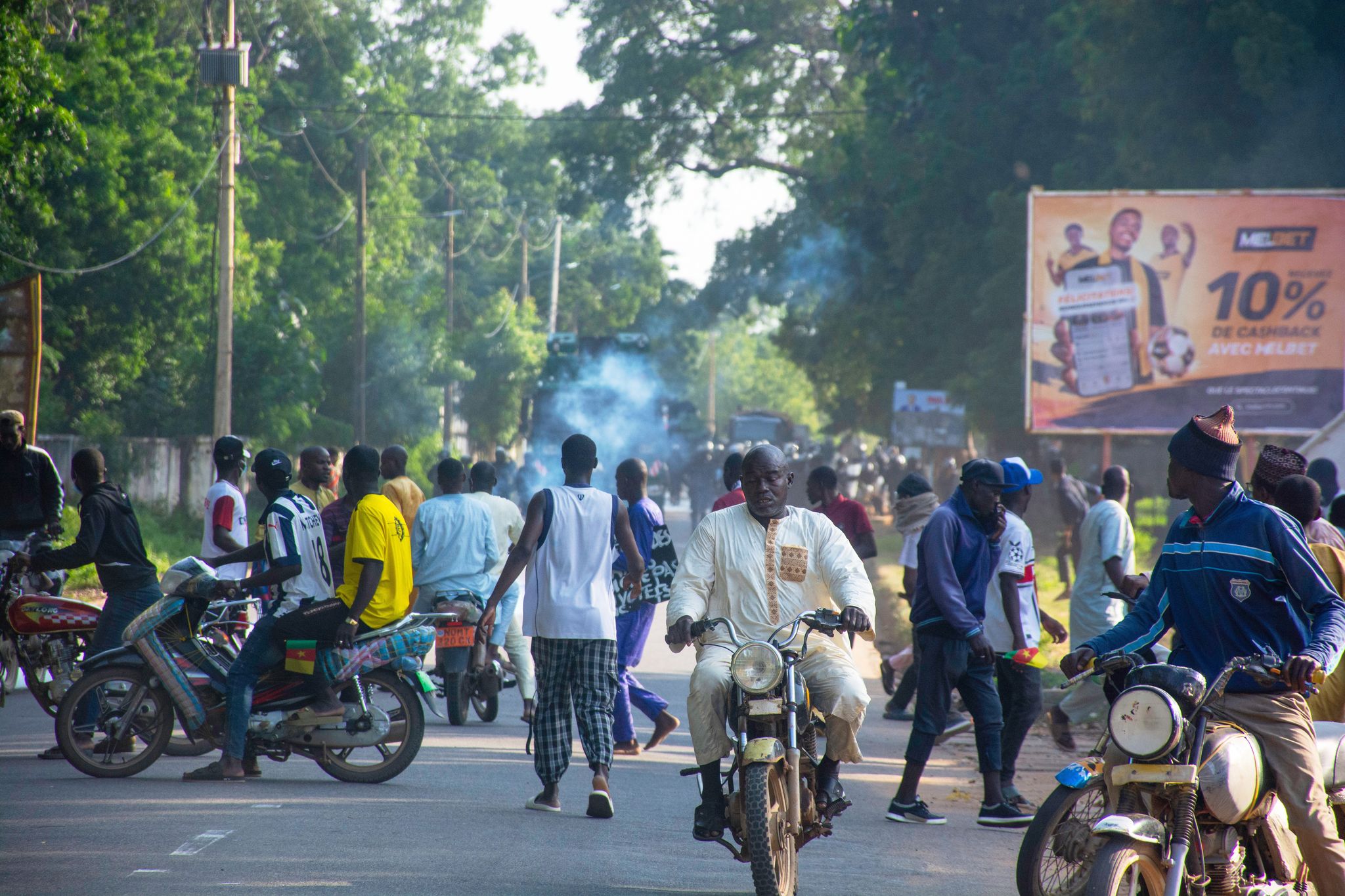 Mass arrests followed Cameroon's post-election violence in which 16 ...
