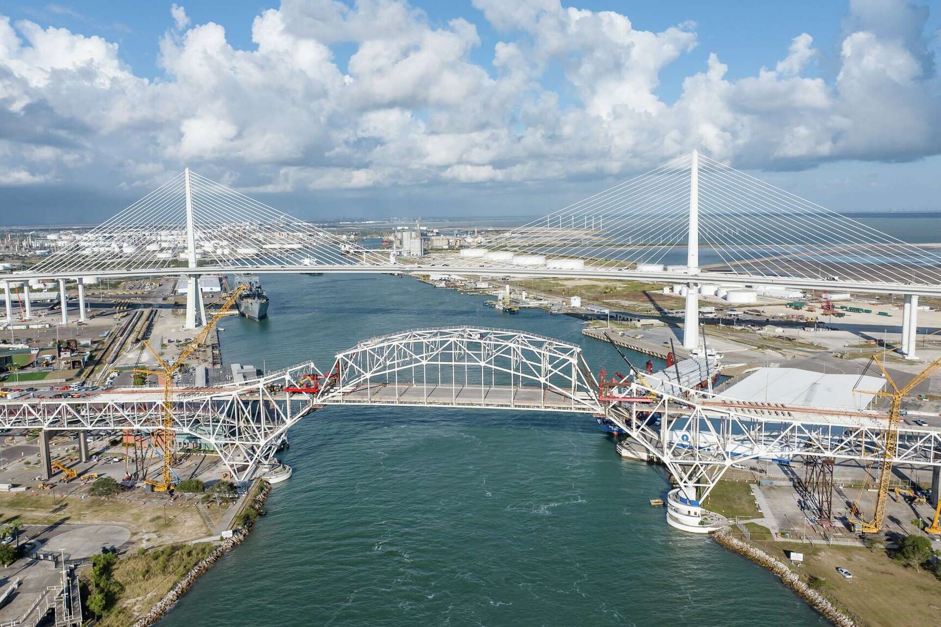 Corpus Christi's iconic Harbor Bridge begins final descent