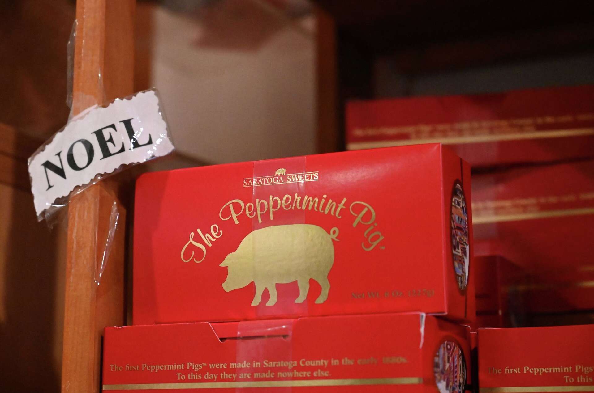 Upstate NY's Peppermint Pigs 'keep your childhood alive'