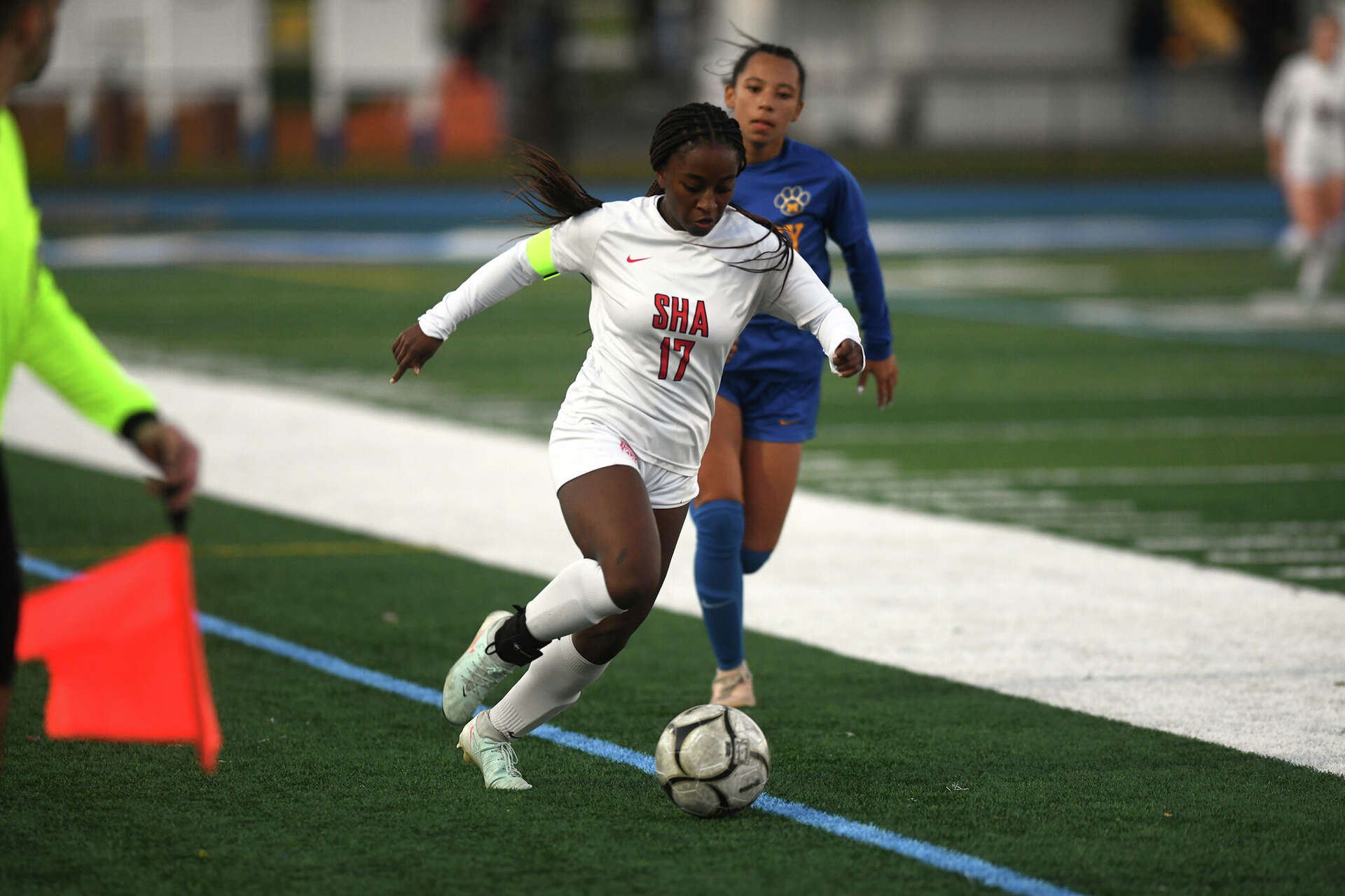 Mercy beats SHA, wins third-straight SCC girls soccer championship