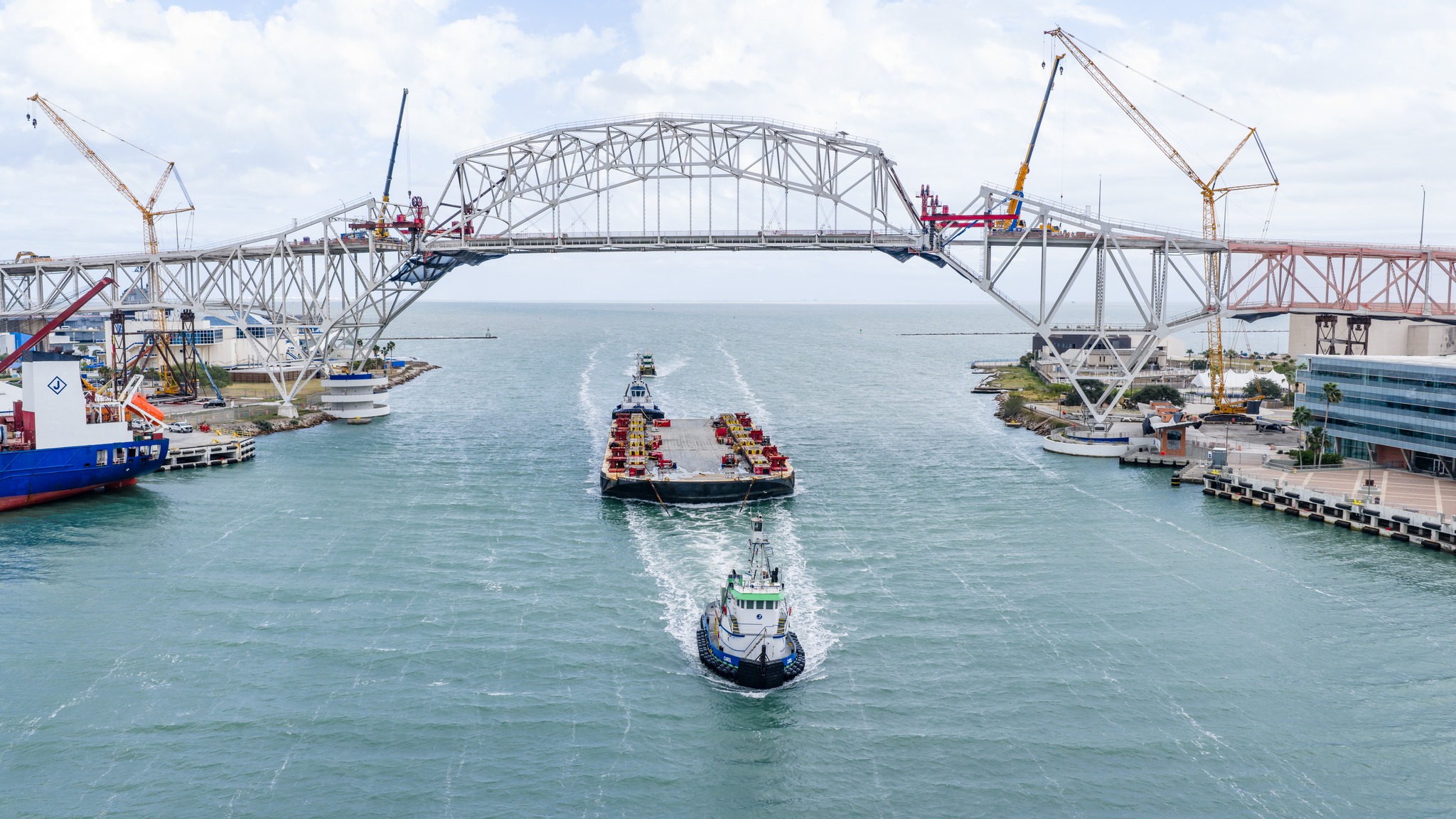 Corpus Christi Harbor Bridge project delayed by windy weather