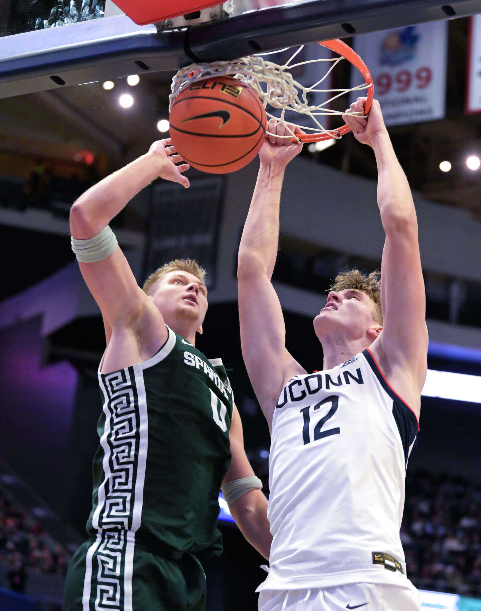 UConn men's basketball downs Michigan State in exhibition