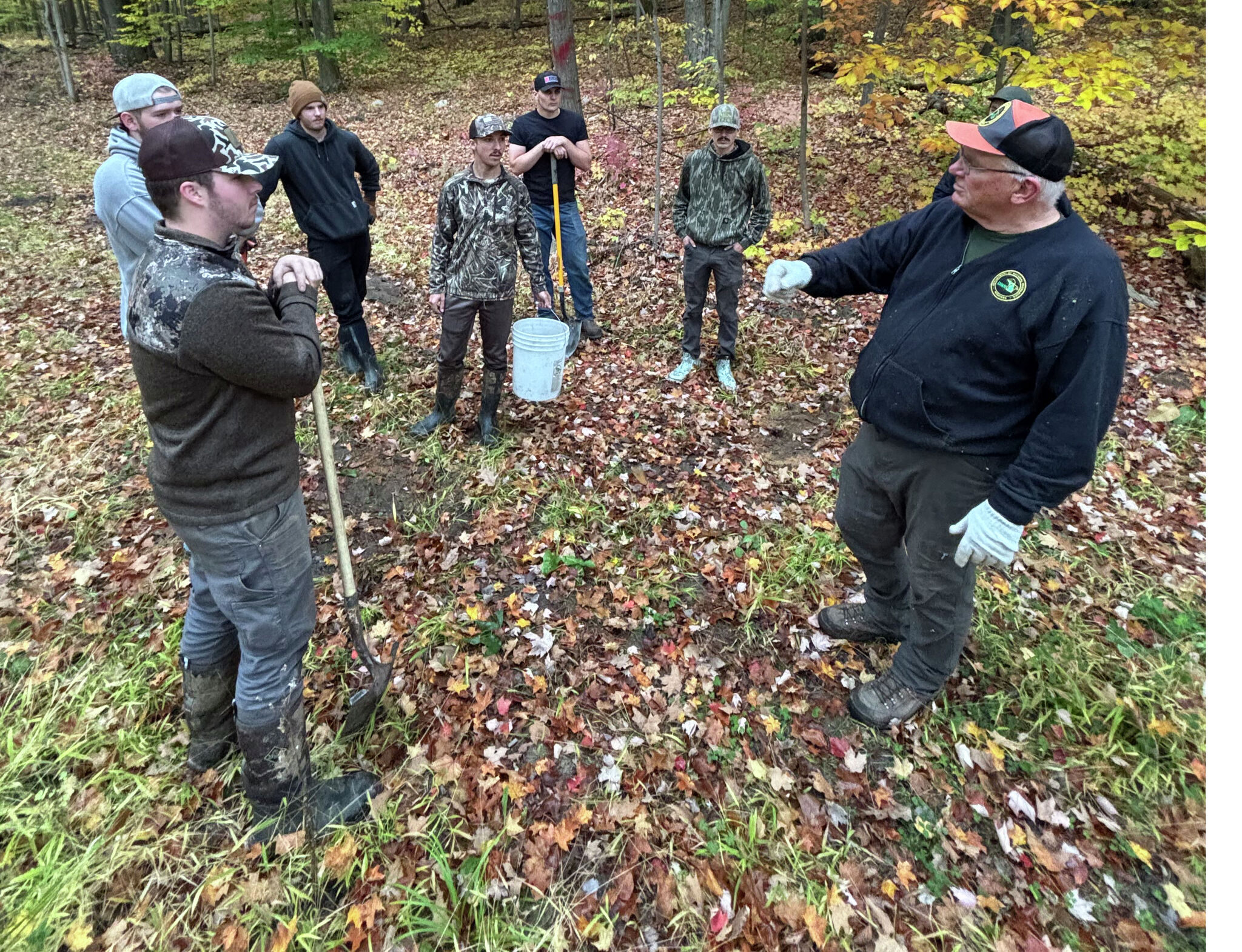 Students help improve Haymarsh State Game Area