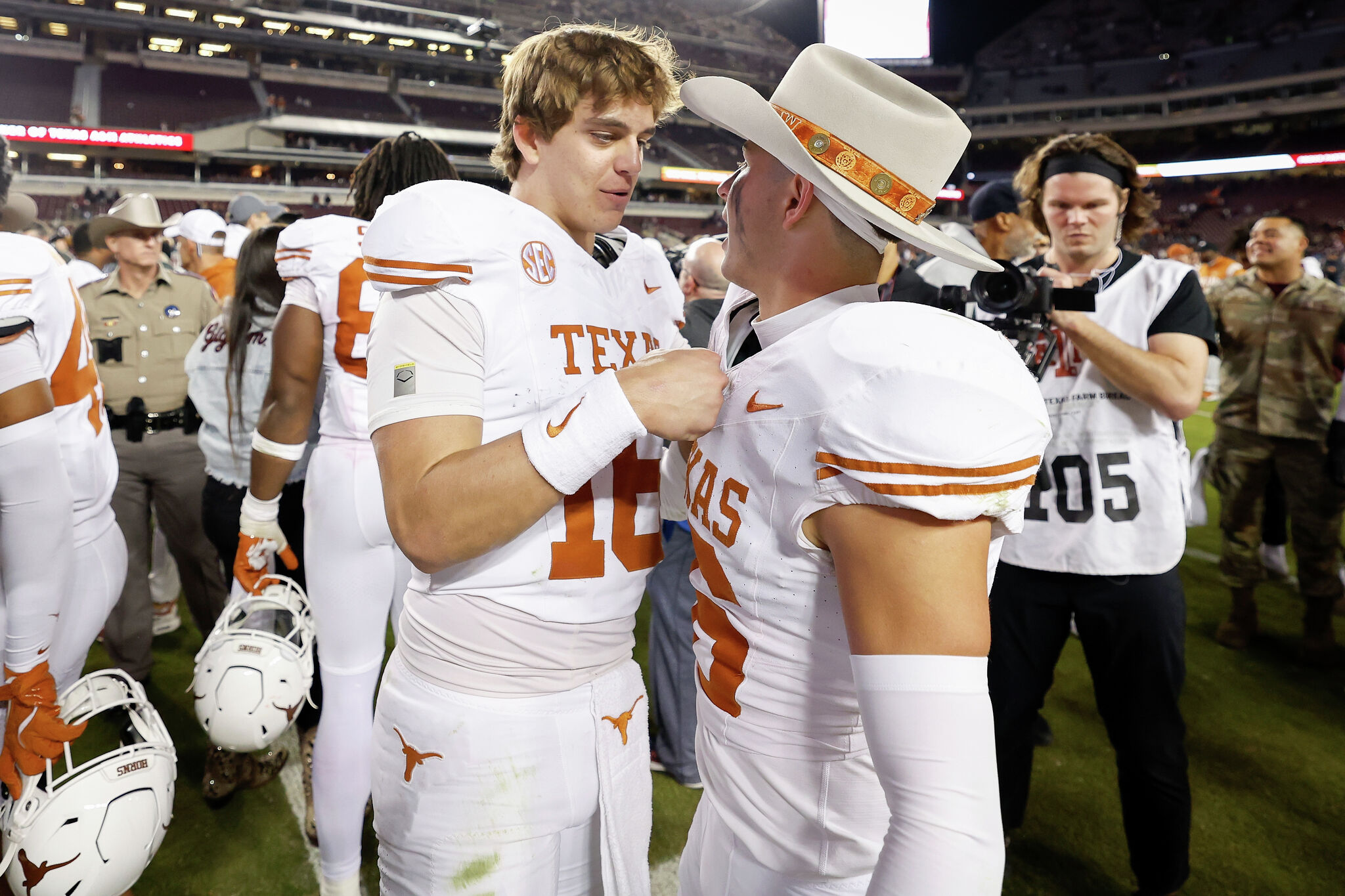 SEC availability report: Arch Manning, Michael Taaffe questionable